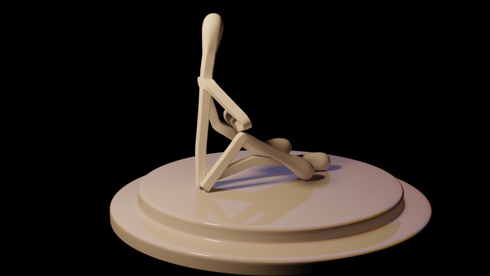 Stick Character 3D model 3D printable | CGTrader