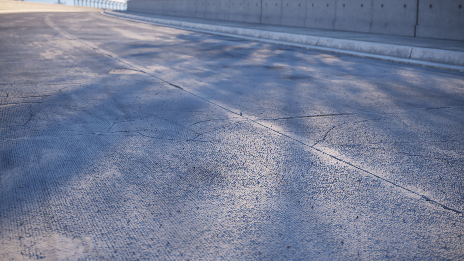 Concrete road texture Texture | CGTrader