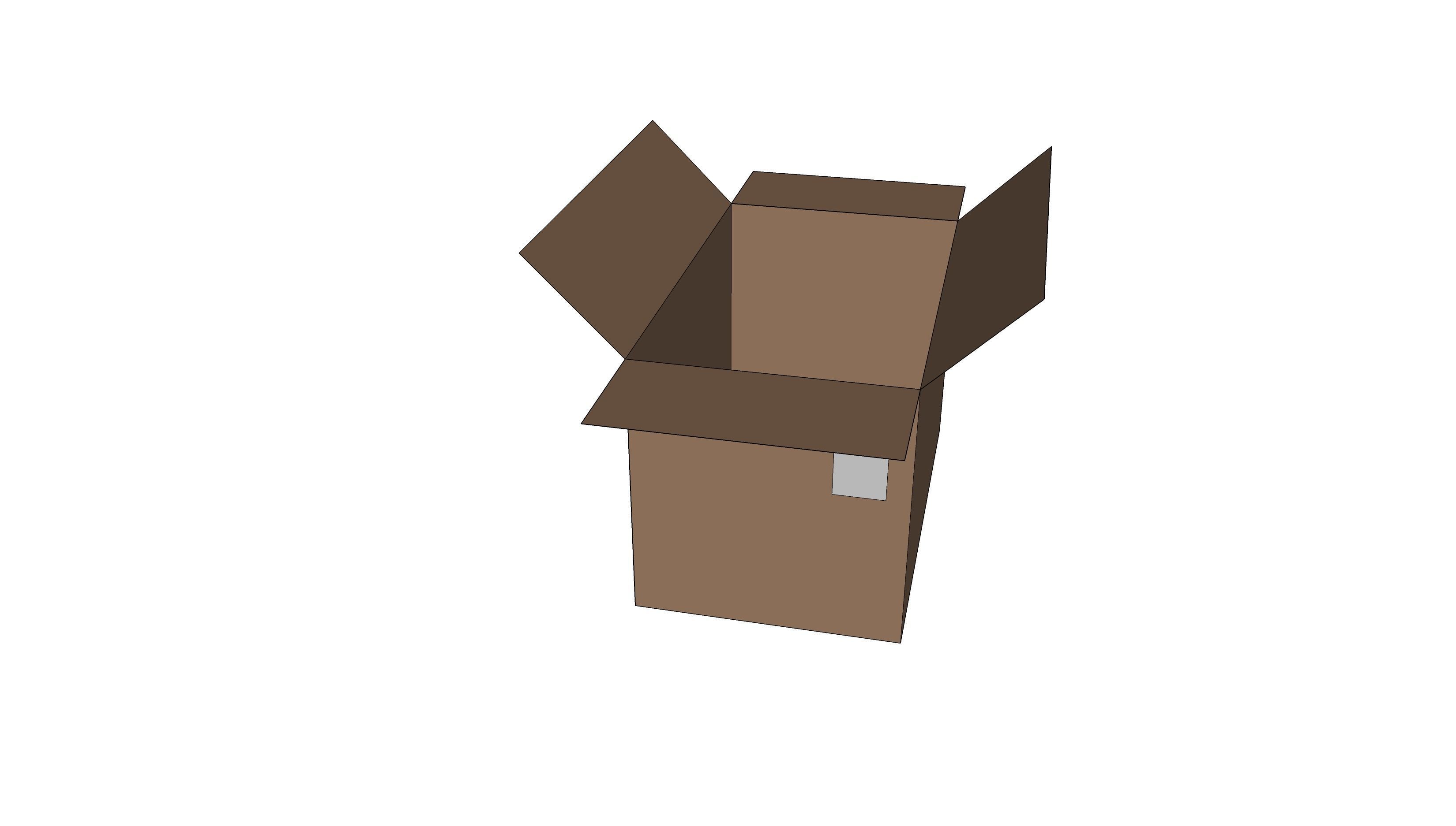 02 OPEN BOX ITEM INTERIOR MISCELLANEOUS EXTRA free VR / AR / low-poly ...