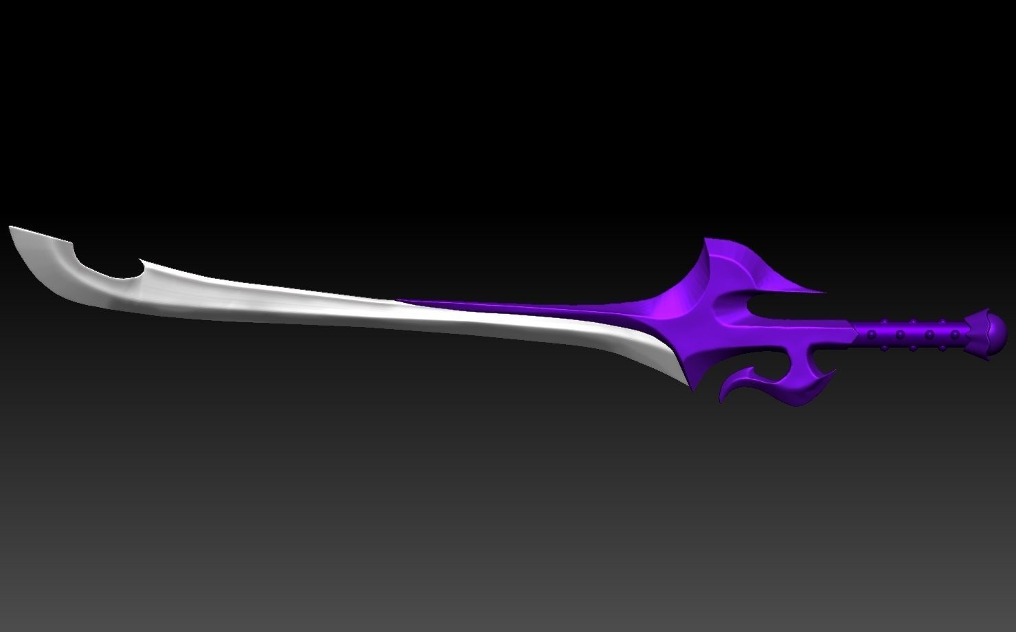 The Subternia Blade - Real Size - He-Man Netflix Version 3D model 3D ...