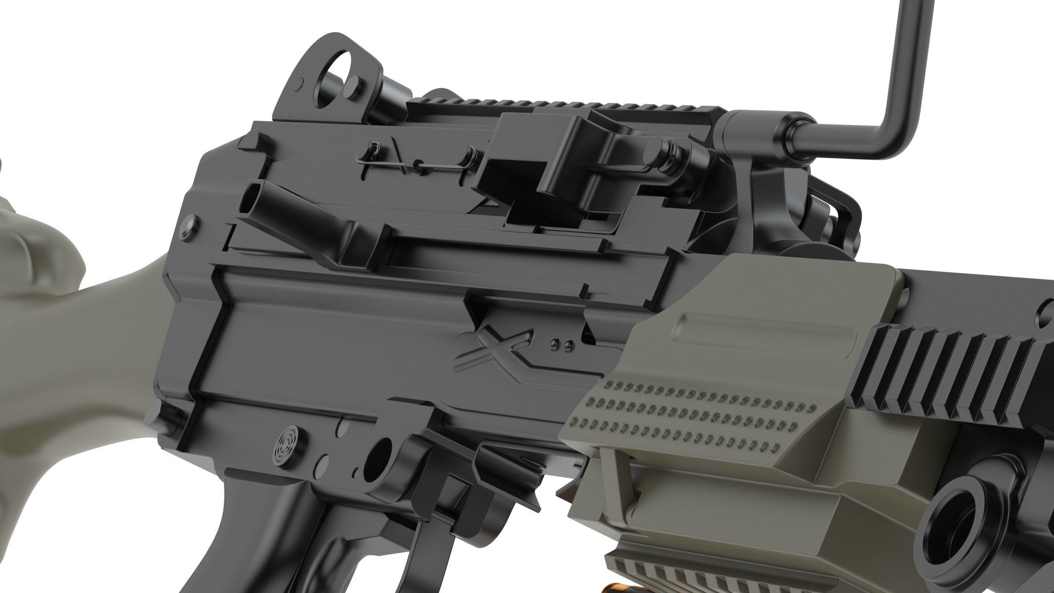 FN Minimi Mk3 3D model | CGTrader