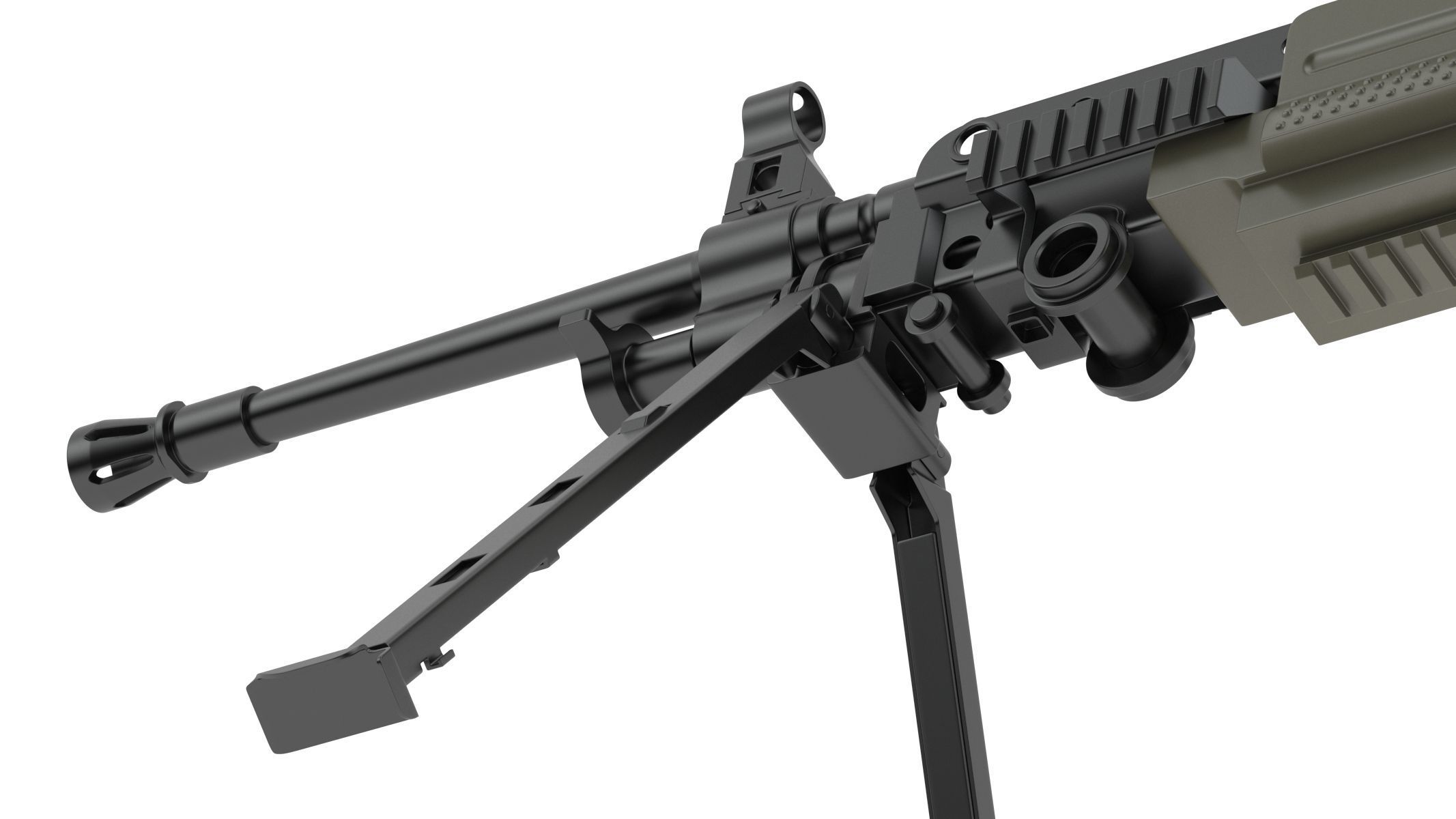 FN Minimi Mk3 3D model | CGTrader