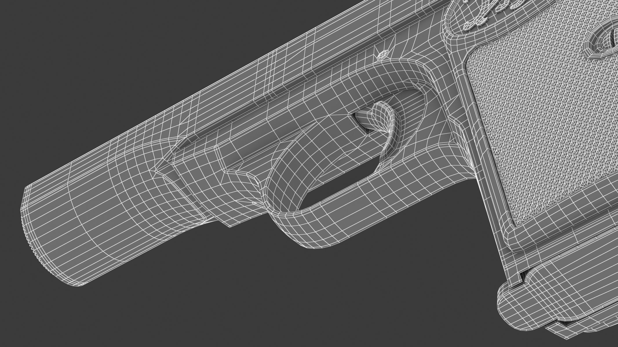 FN Model 1910 3D model | CGTrader