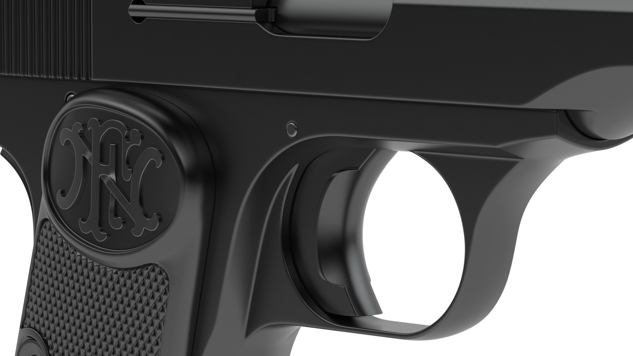 FN Model 1910 3D model | CGTrader
