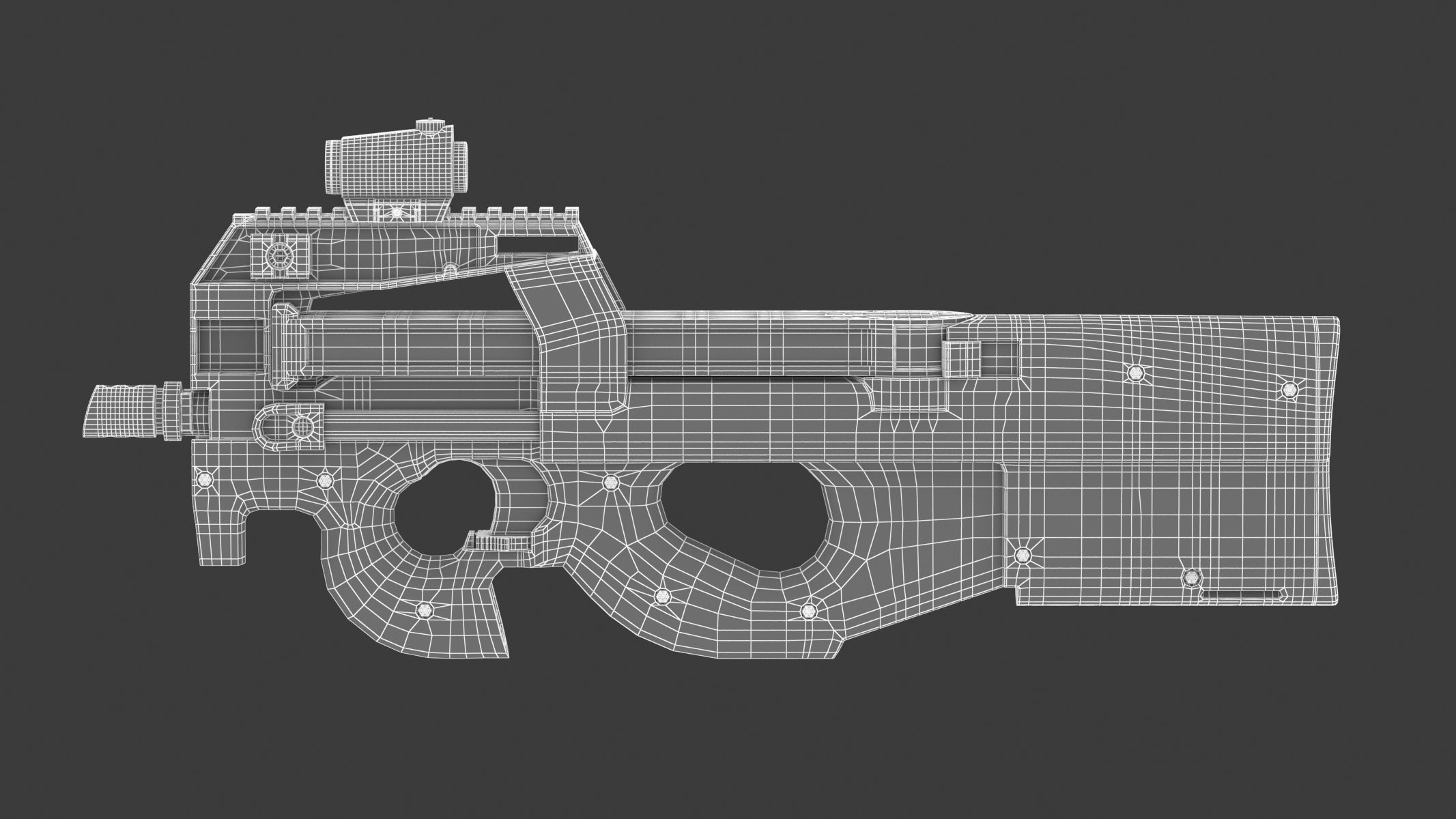 FN P90 3D model | CGTrader