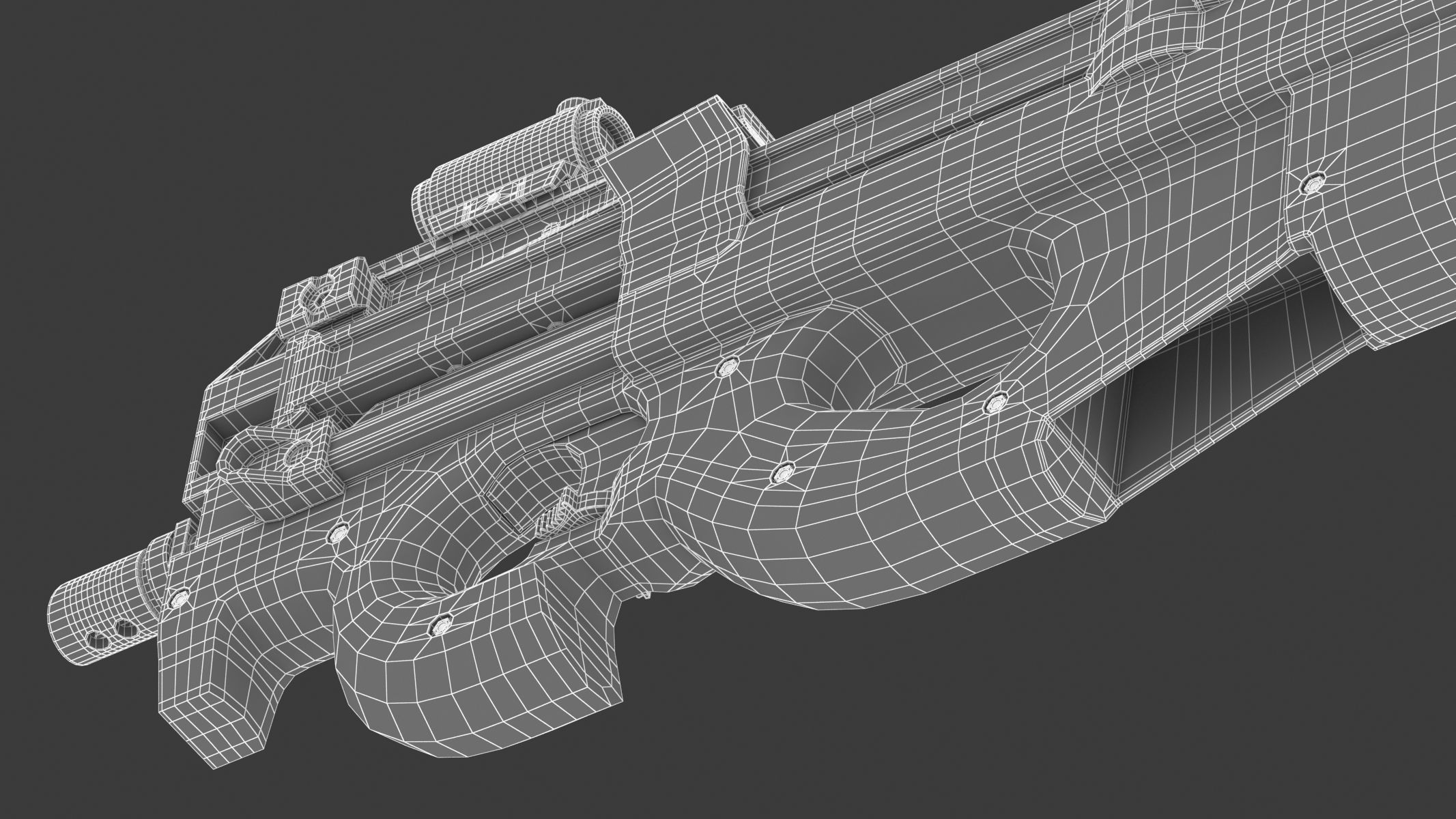 FN P90 3D model | CGTrader
