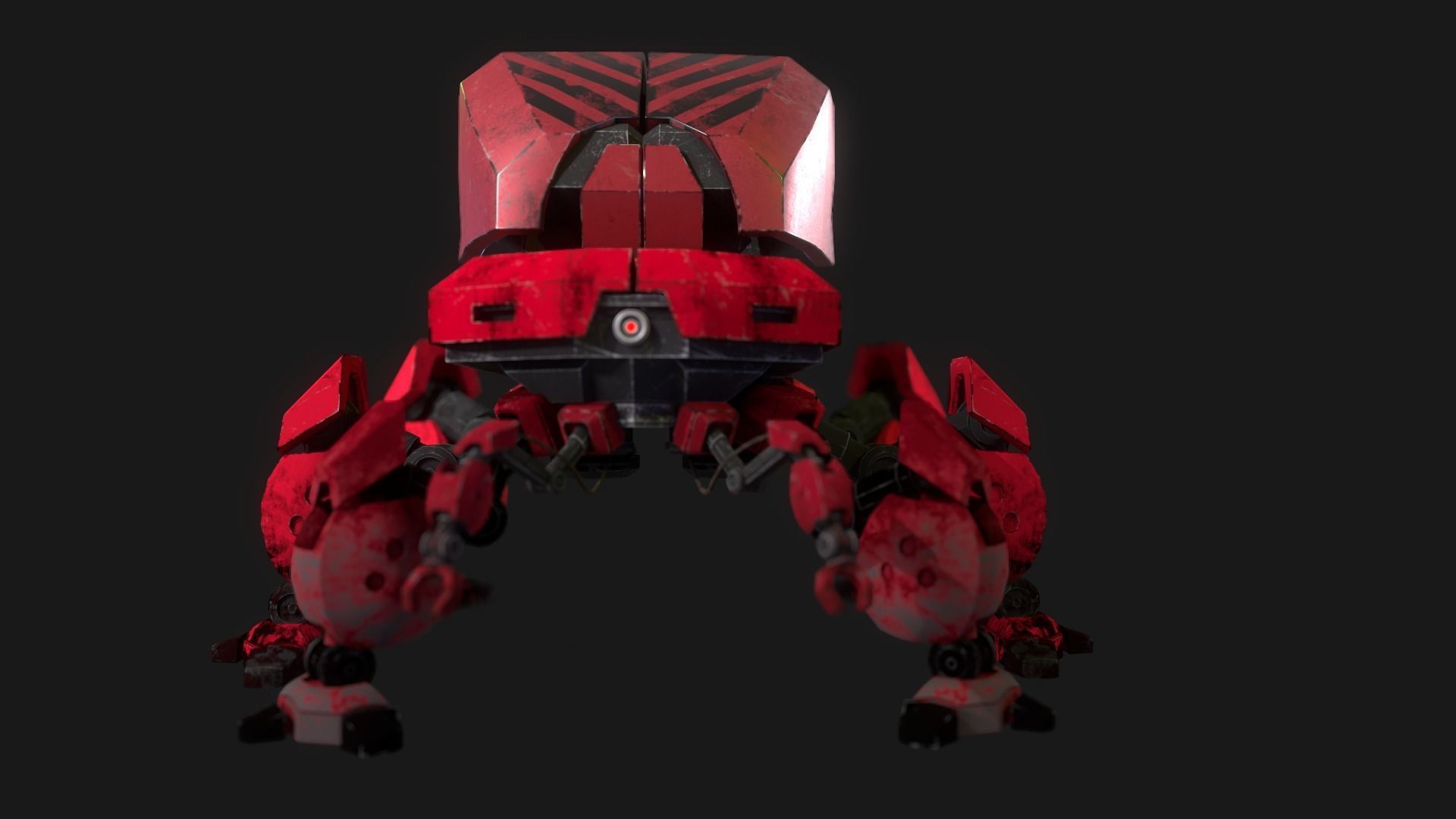 War robot 3D model | CGTrader
