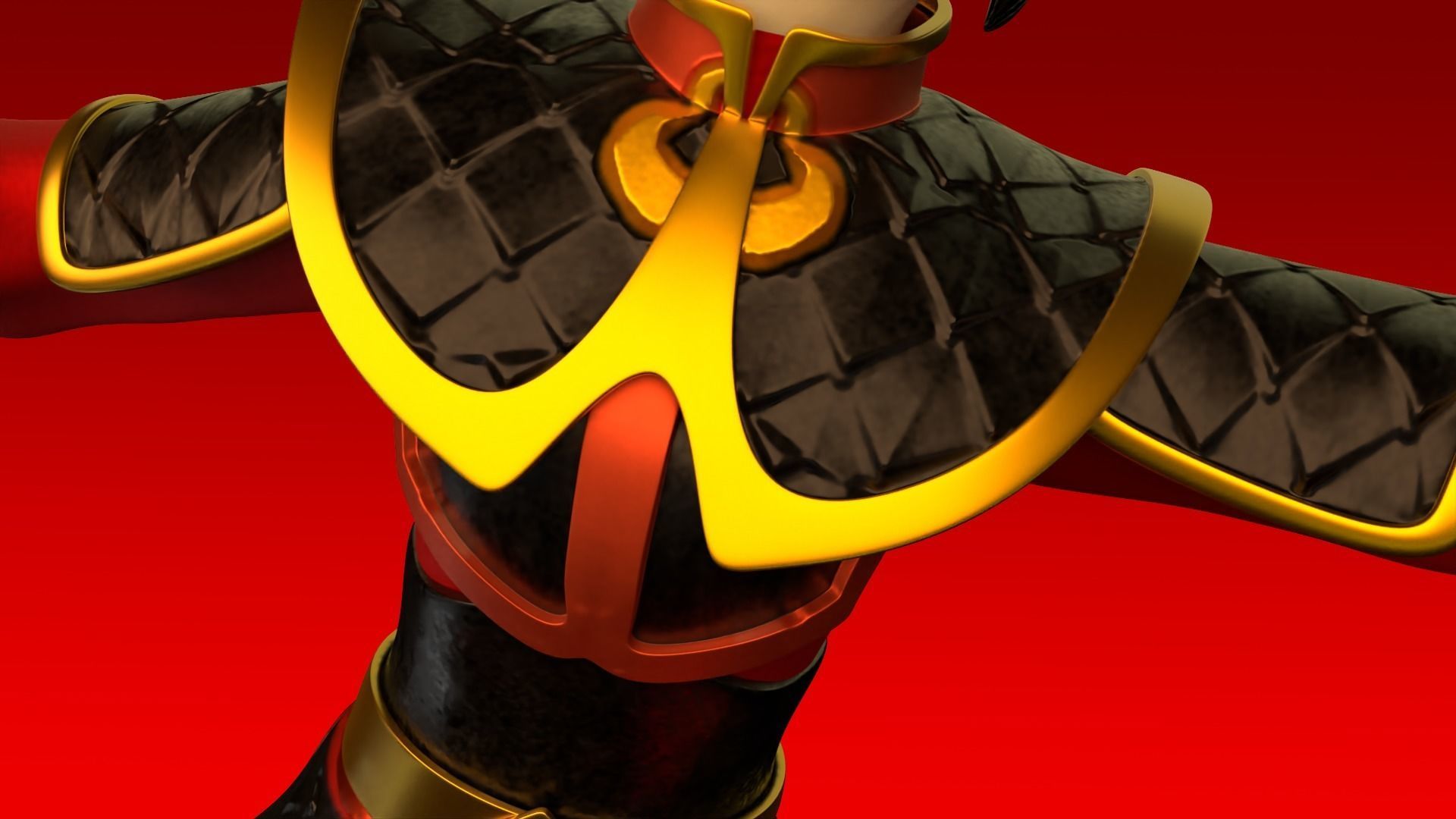 3D model Princess Azula lowpoly 3D model VR / AR / low-poly | CGTrader