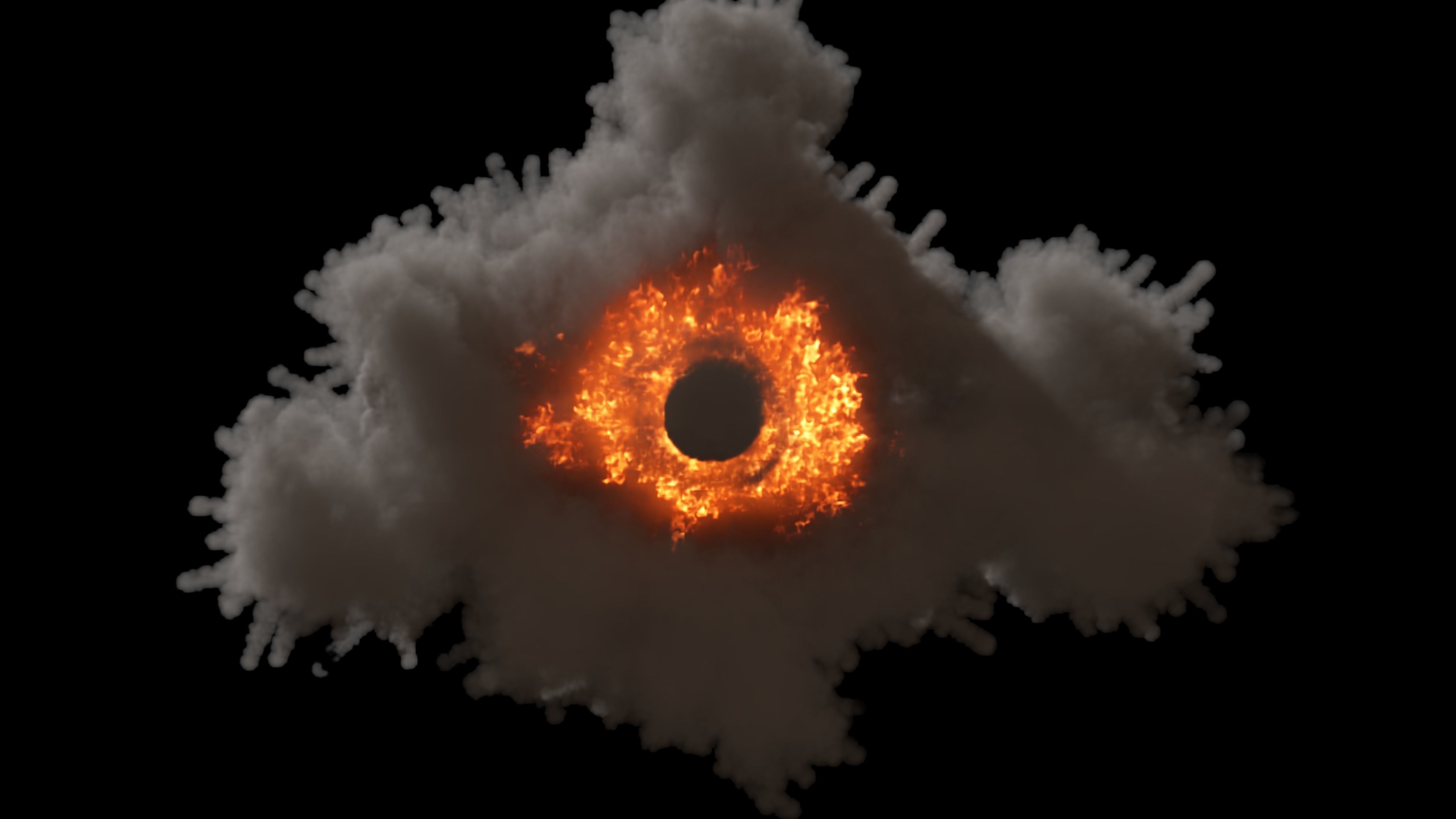 Muzzle Flash 3D model animated | CGTrader