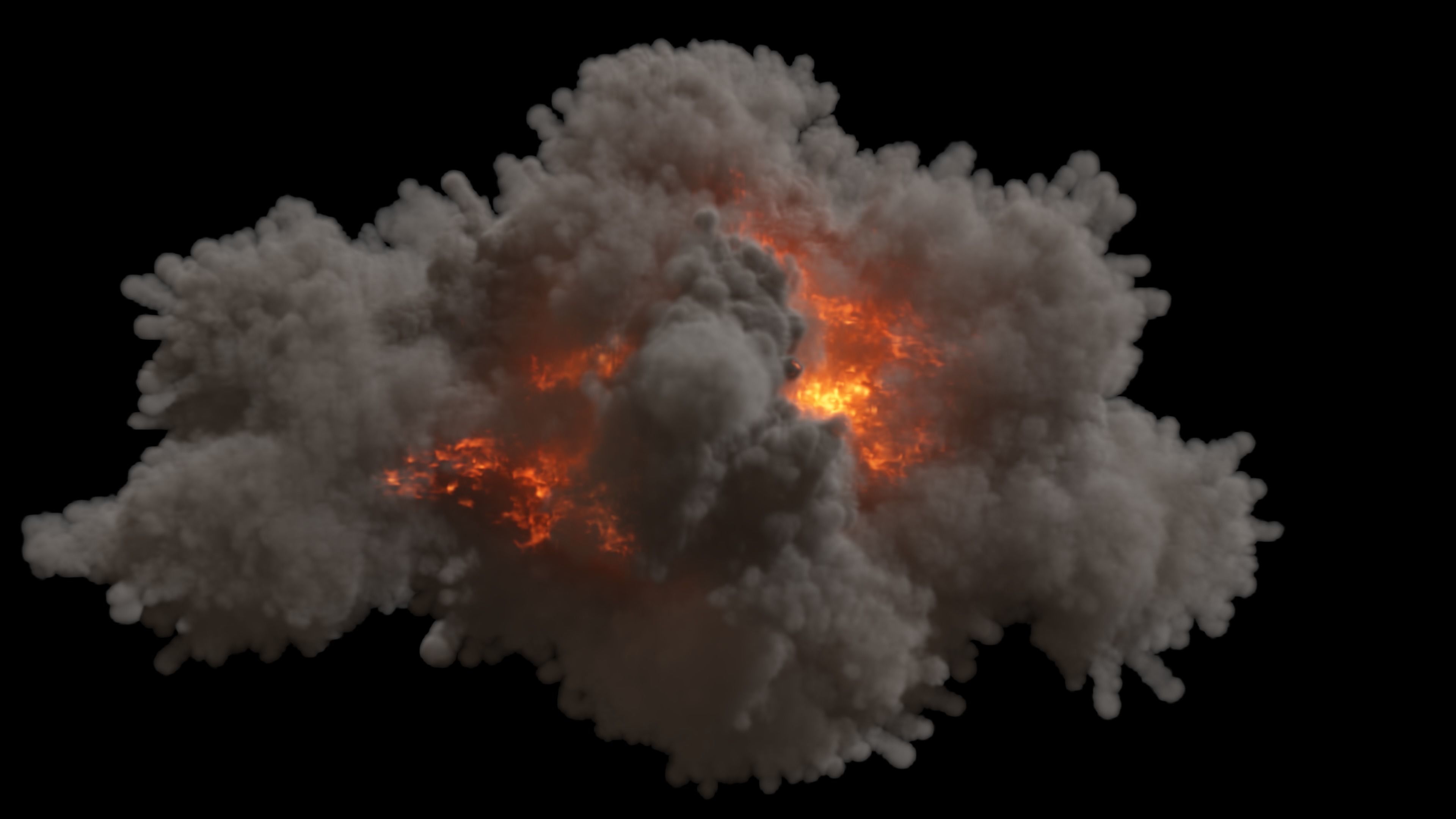 Muzzle Flash 3D model animated | CGTrader