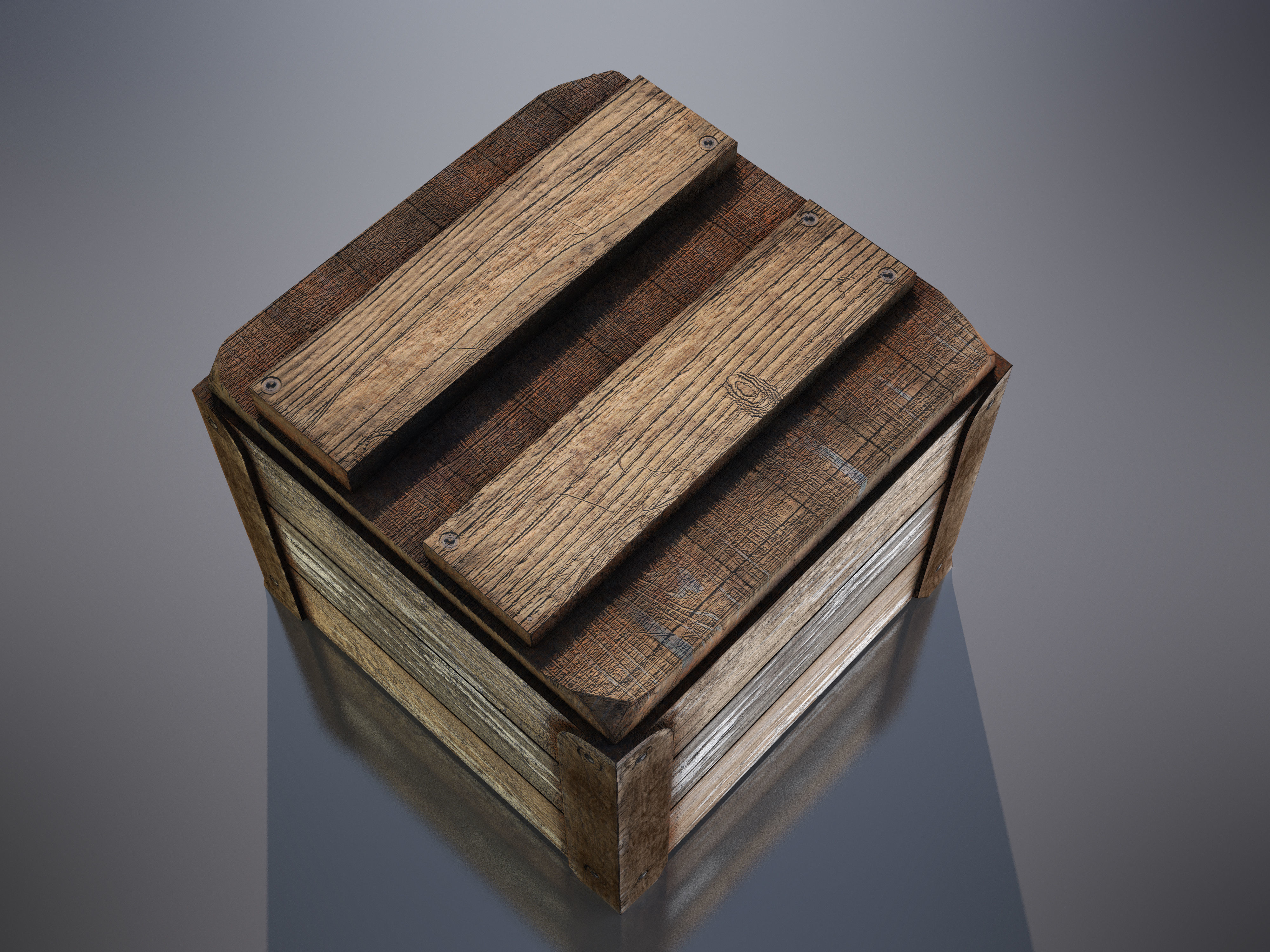 3D model C2 - Medieval Crates pack 1 VR / AR / low-poly | CGTrader