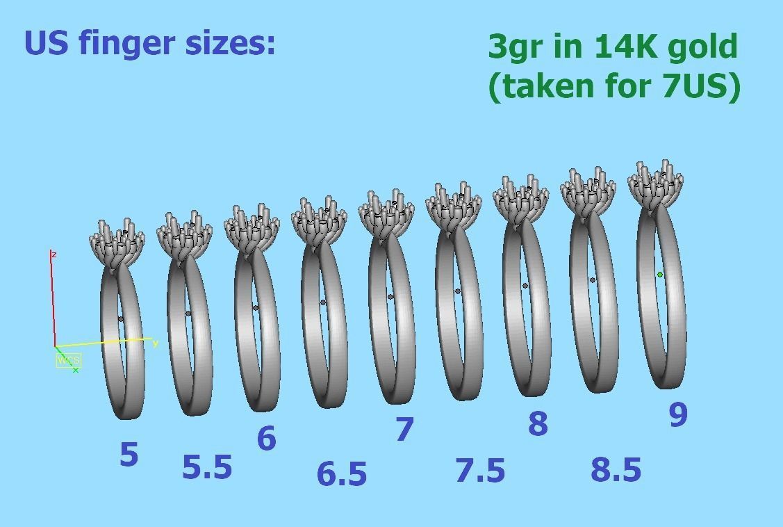 Bespoke Promise Ring Own Spiral design printable 3dmodel 3D model 3D ...