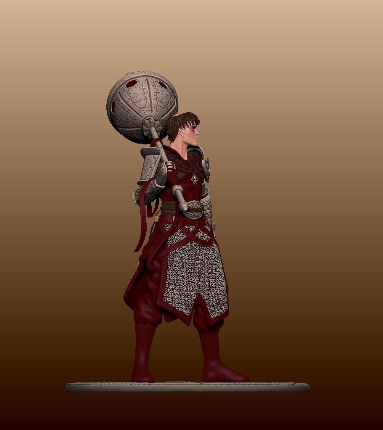 Esdras of the Anointed Legion from Blasphemous 3D model 3D printable ...