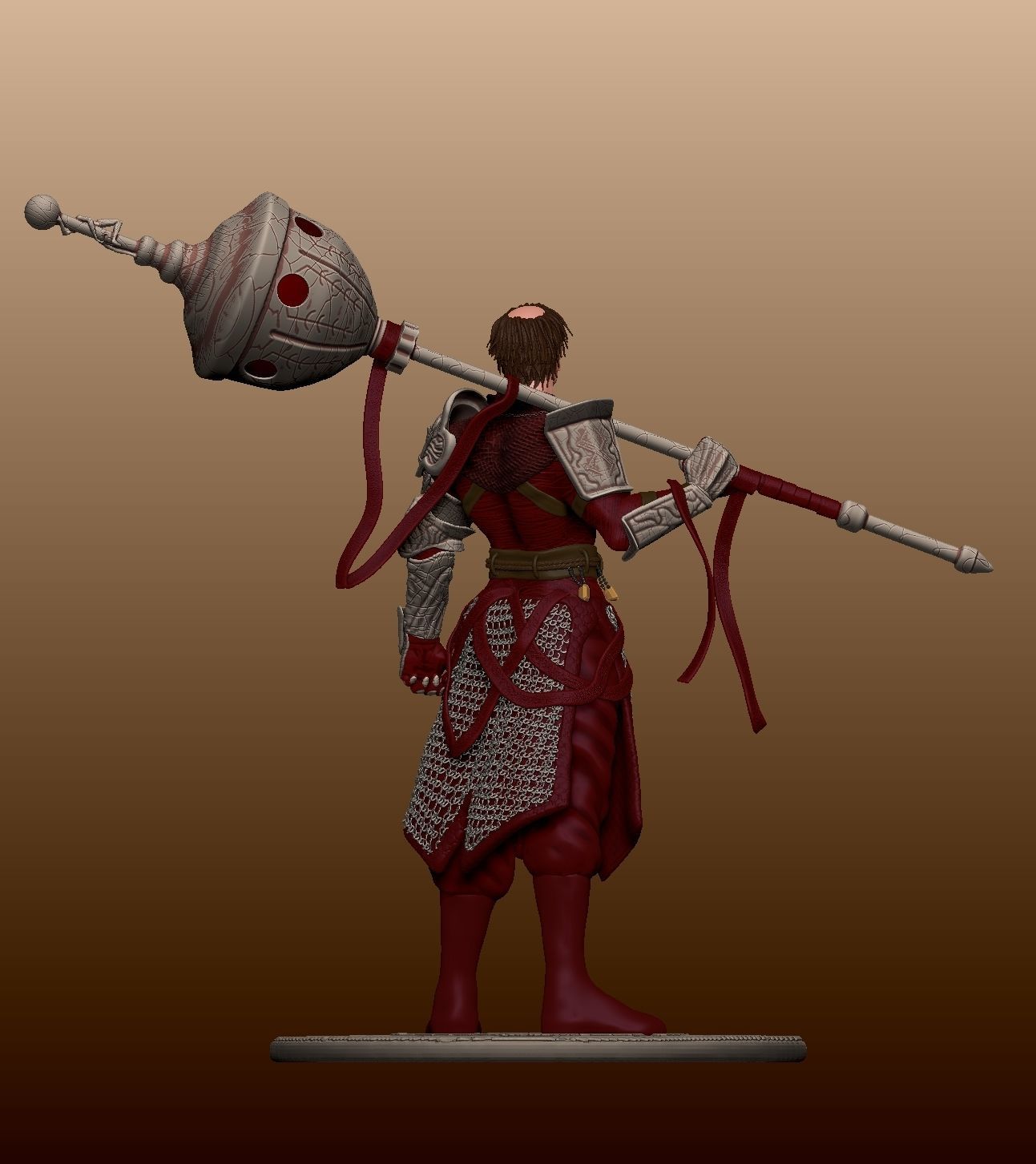 Esdras of the Anointed Legion from Blasphemous 3D model 3D printable ...