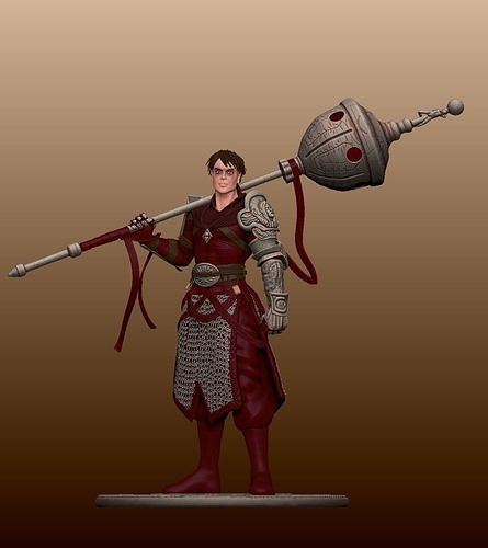 Esdras of the Anointed Legion from Blasphemous 3D model 3D printable ...