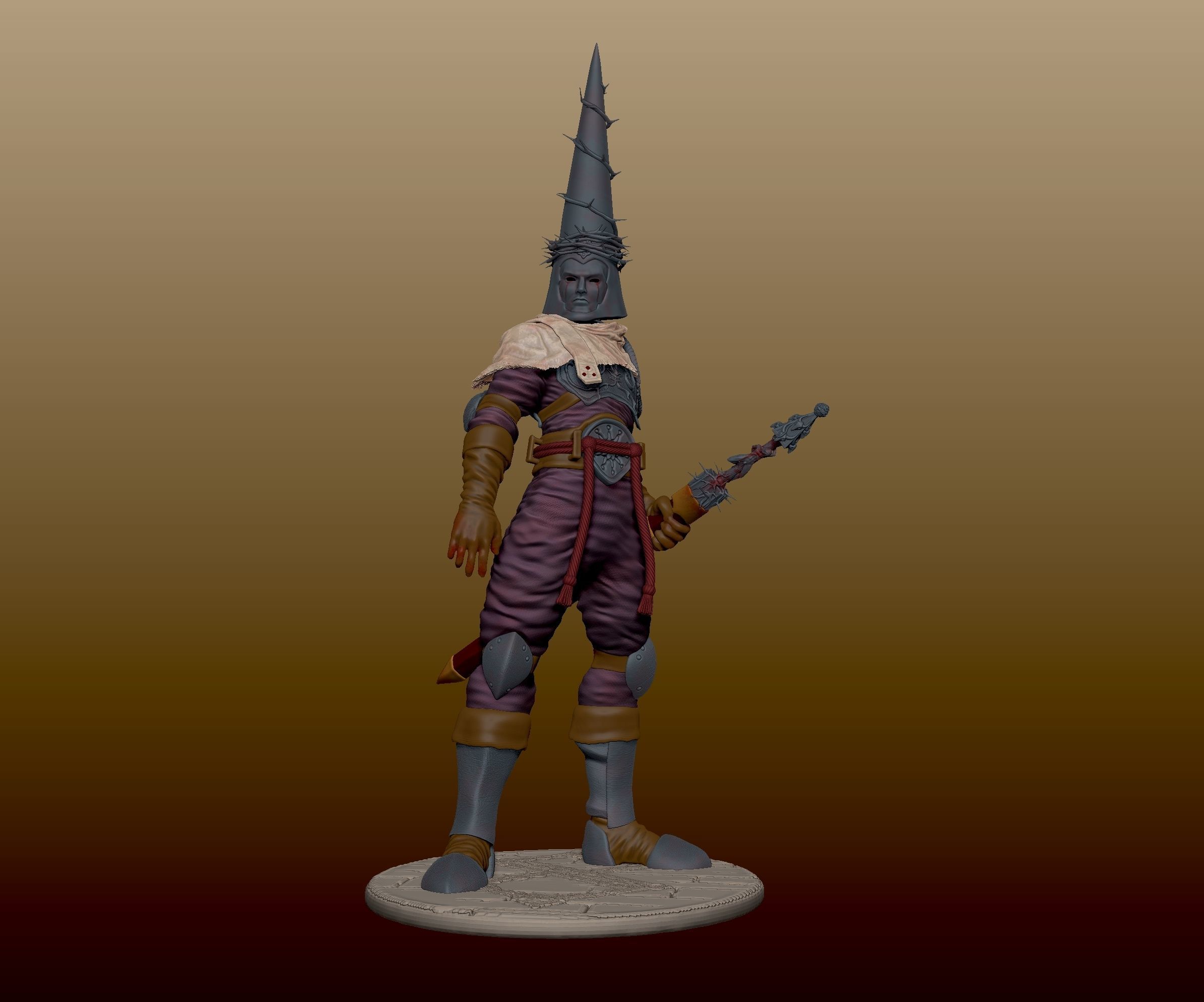 Penitent one from Blasphemous 3D model 3D printable | CGTrader