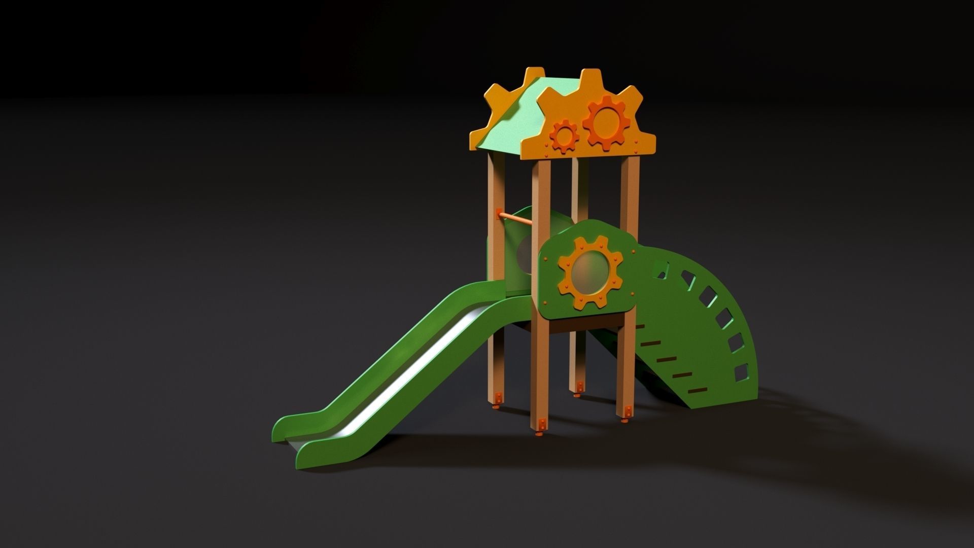 Playground series Mechanisms 3D model | CGTrader