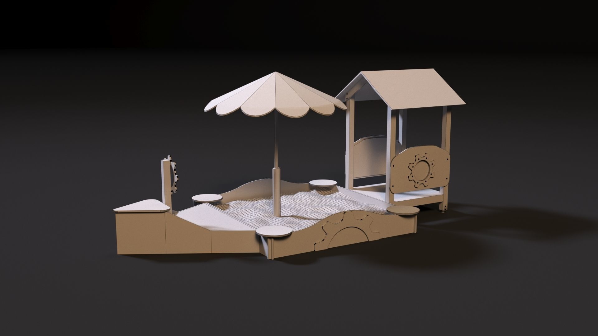 Playground series Mechanisms 3D model | CGTrader