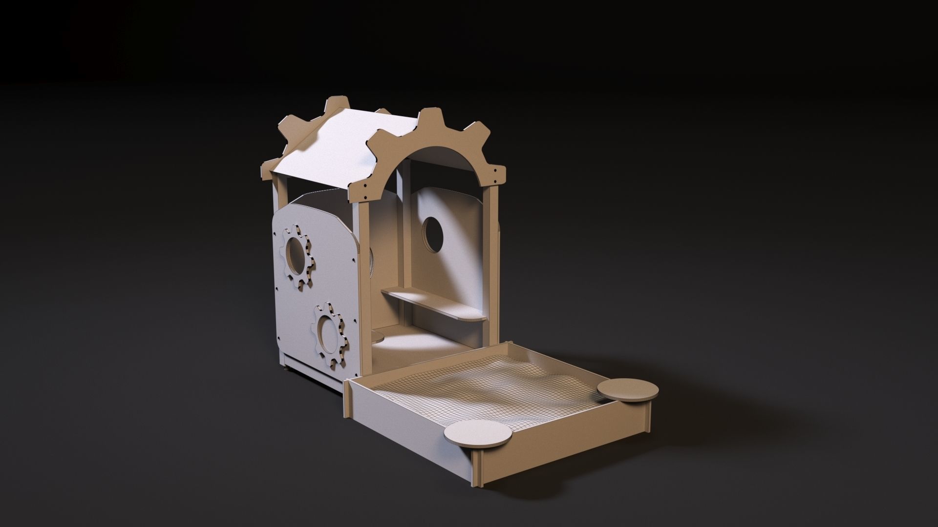Playground series Mechanisms 3D model | CGTrader