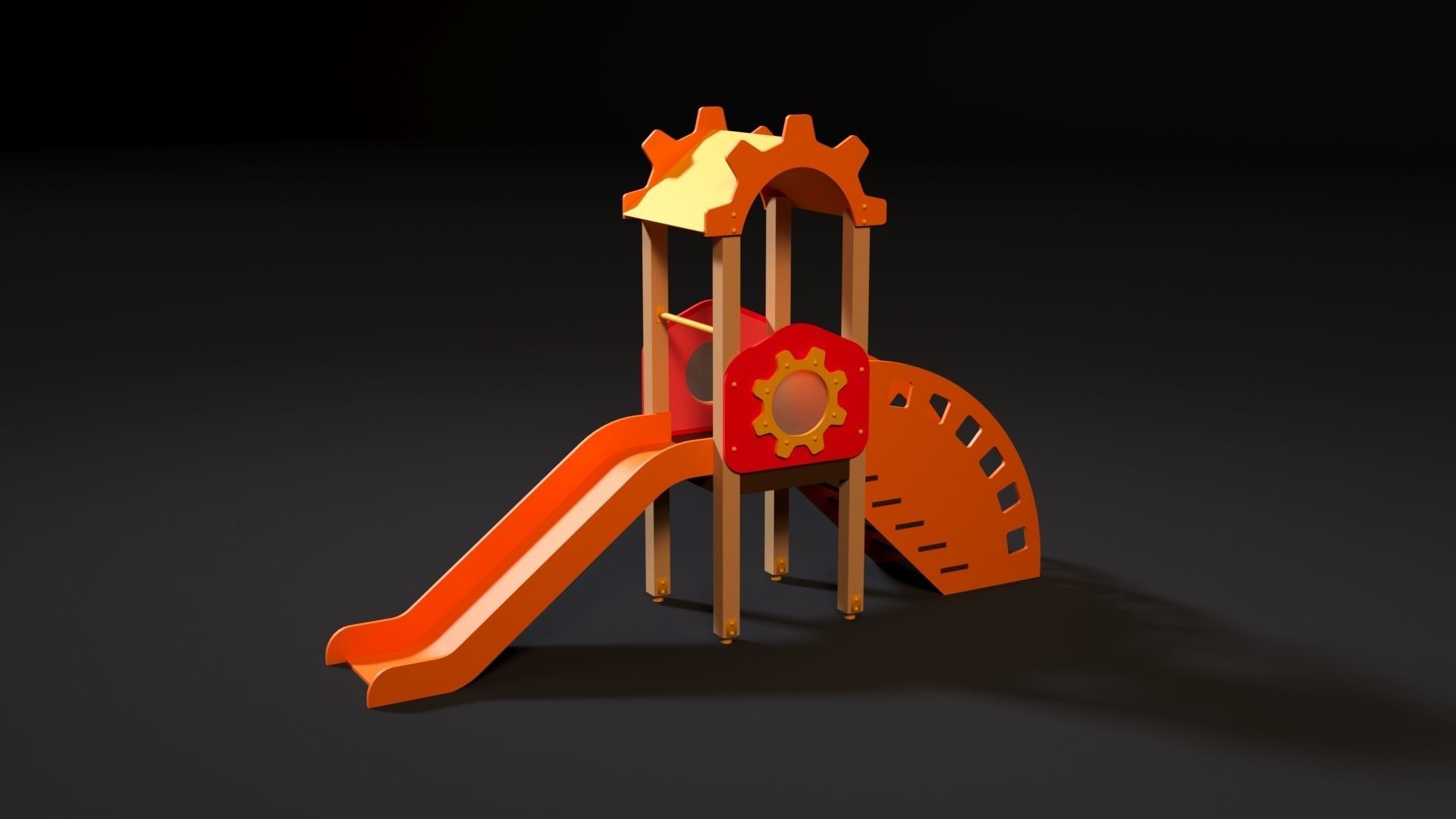 Playground series Mechanisms 3D model | CGTrader