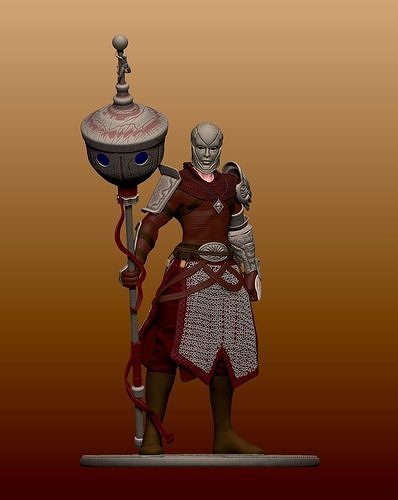 The soldier of the anointed Legion first mark of the Refuge 3D model 3D ...
