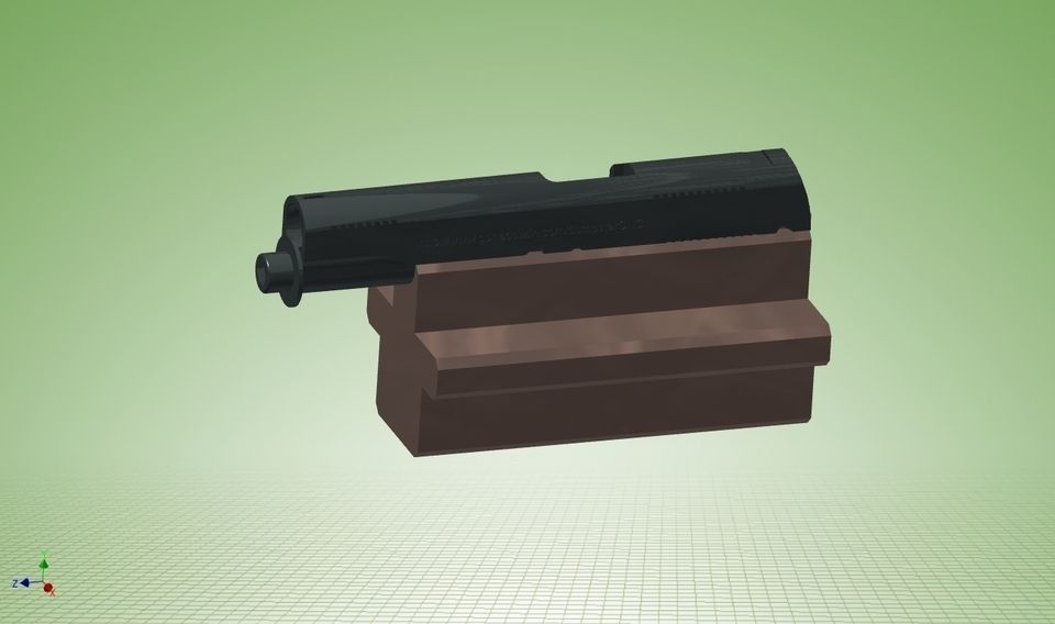 1911 GM Slide Jig free 3D model | CGTrader