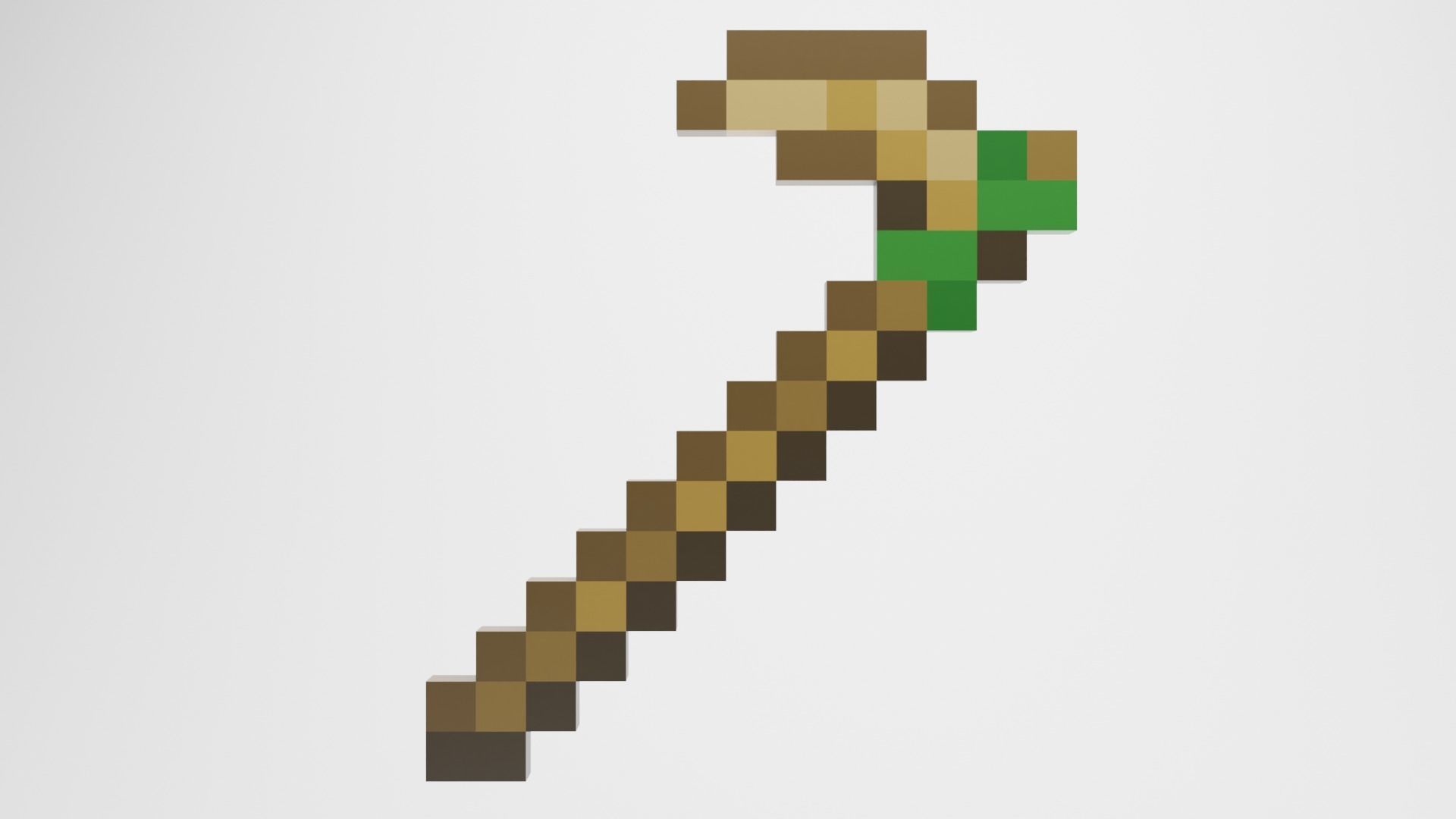 3D model Minecraft Wooden Primary Tools MUST READ DESCRIPTION VR / AR ...