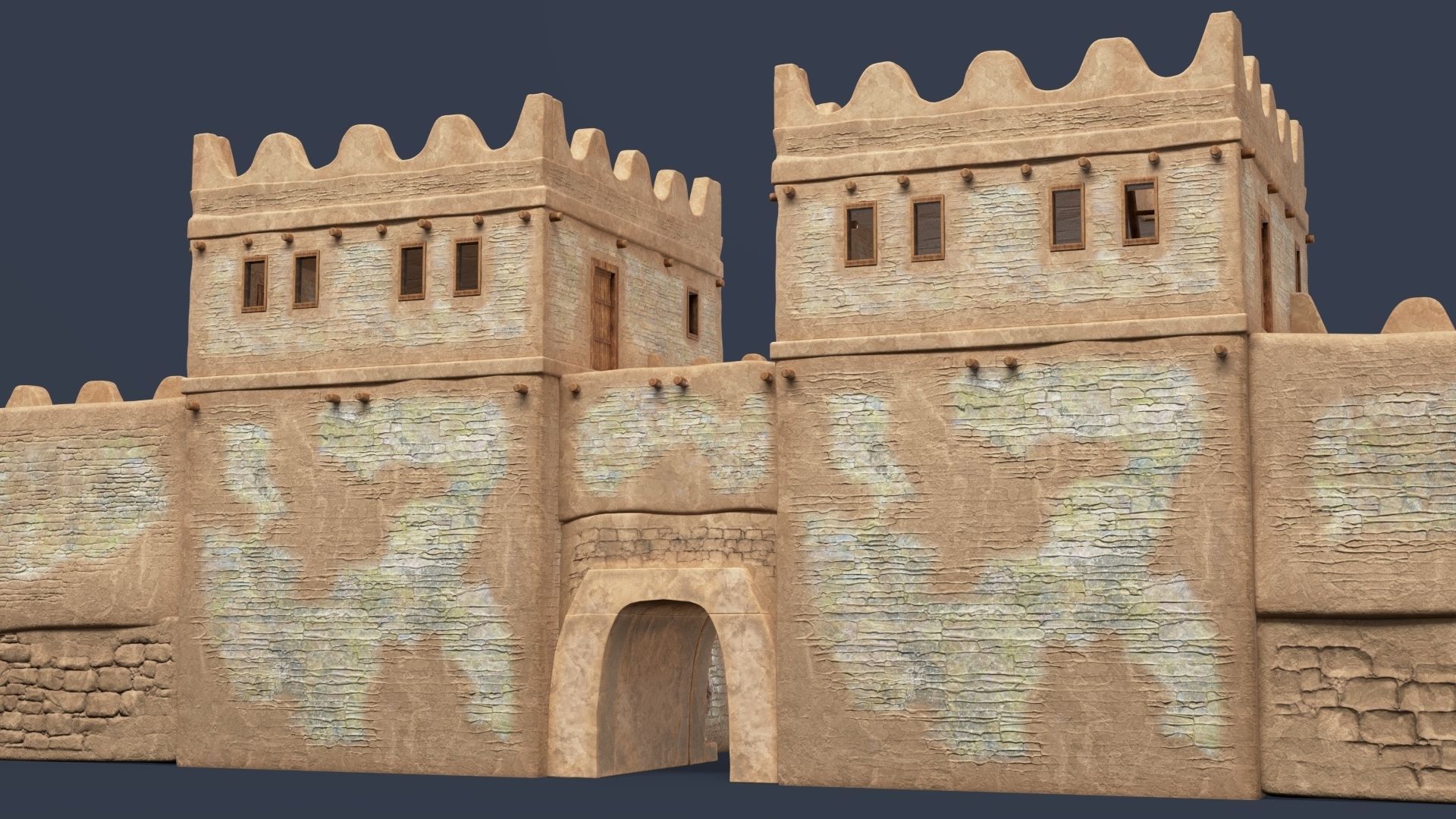 Hittite Fortification 3D model | CGTrader