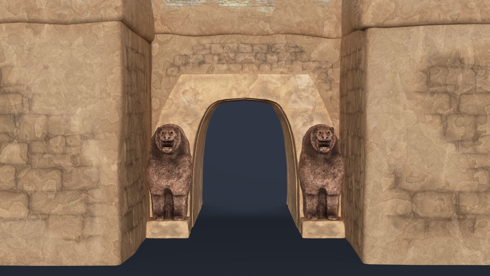 Hittite Fortification 3D model | CGTrader