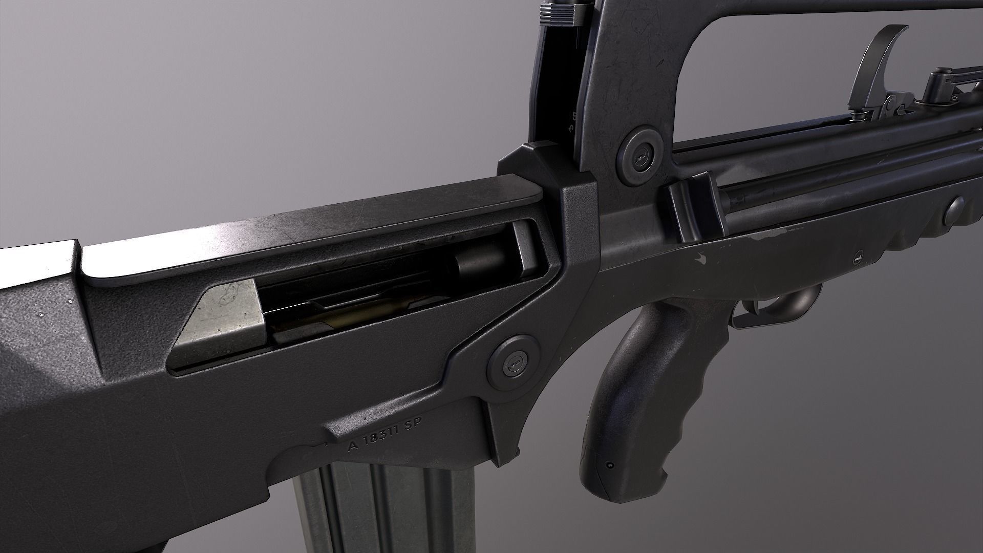 3D model FAMAS F1 Rifle VR / AR / low-poly | CGTrader