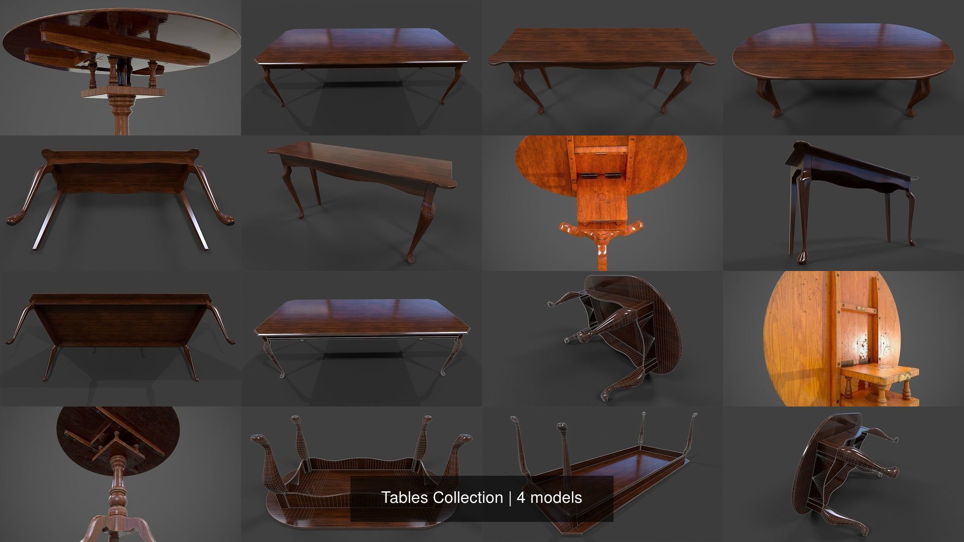 Tables Collection | CGTrader