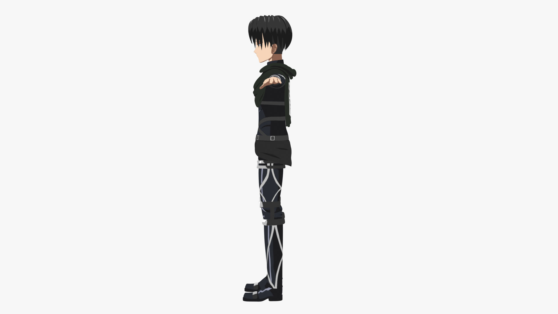 3D model Levi Ackerman - Shingeki no Kyojin - Attack on Titan VR / AR ...