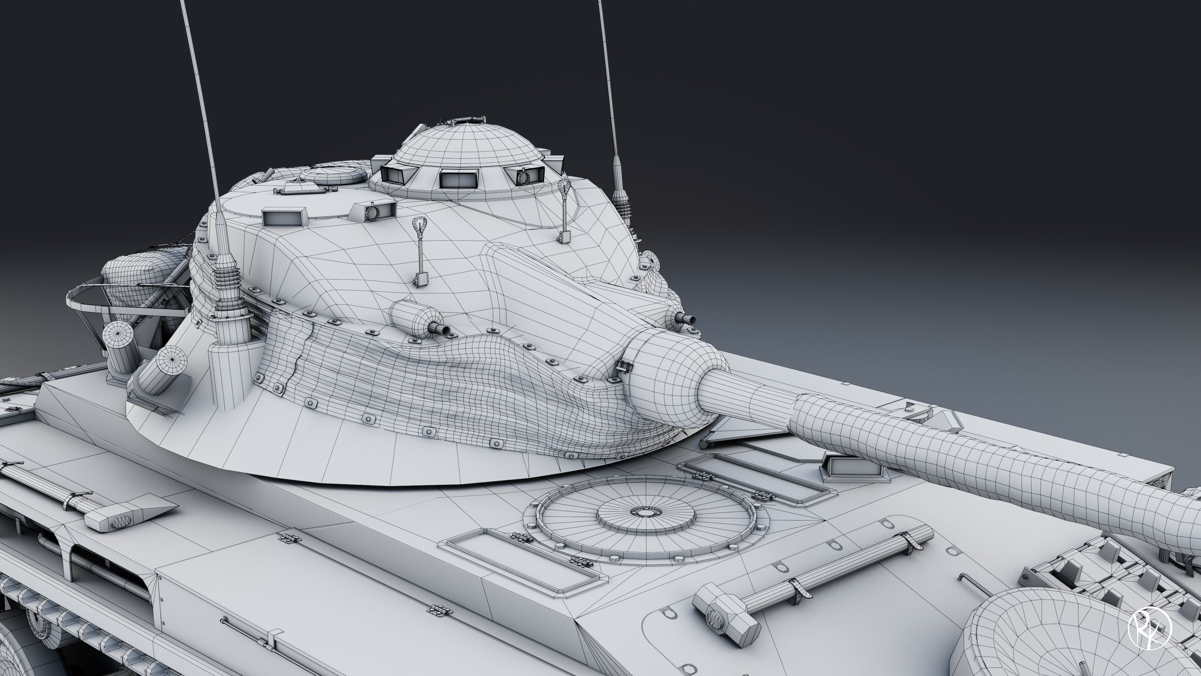 AMX-13 FL11 PBR Model 3D model | CGTrader