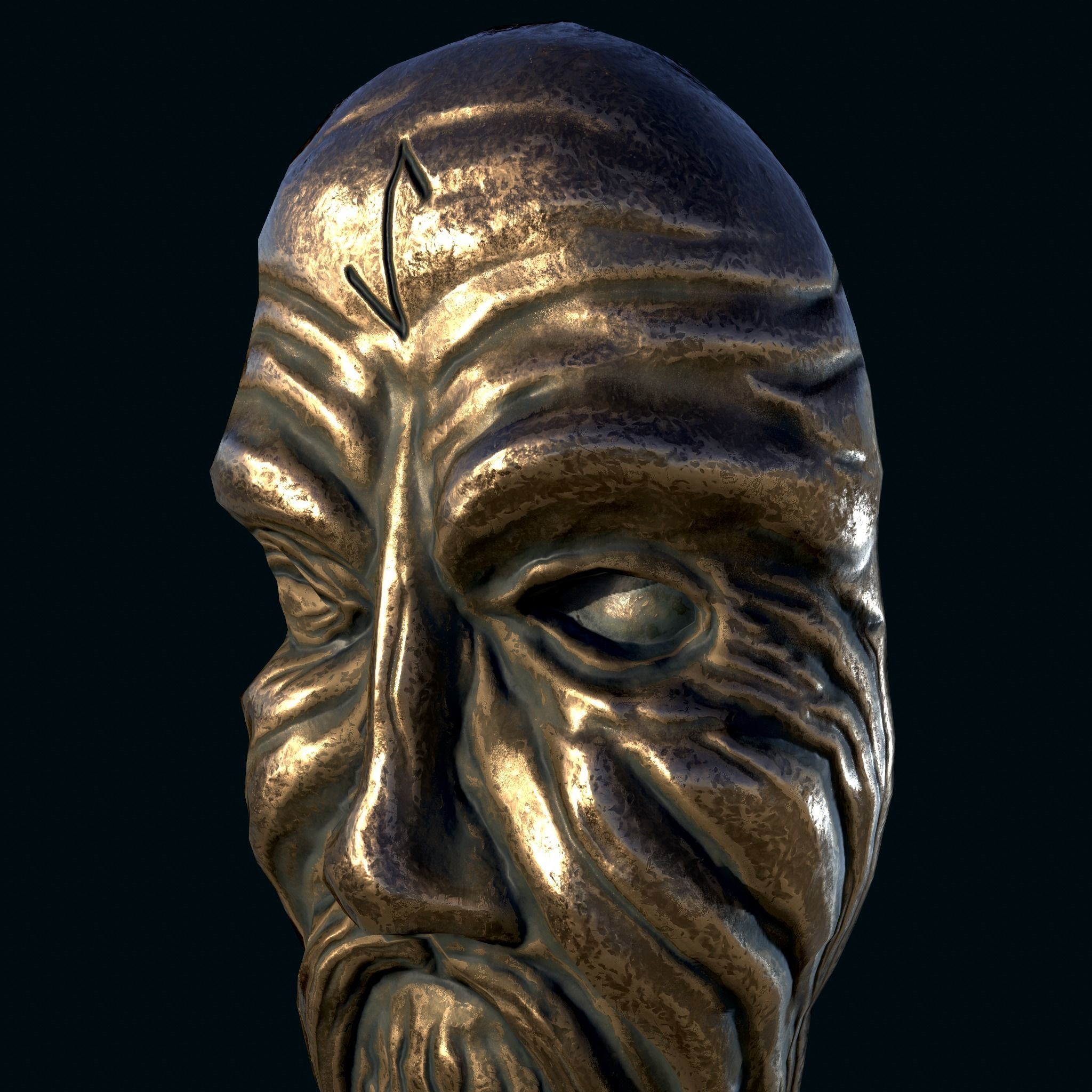 3D model Odin Mask VR / AR / low-poly | CGTrader