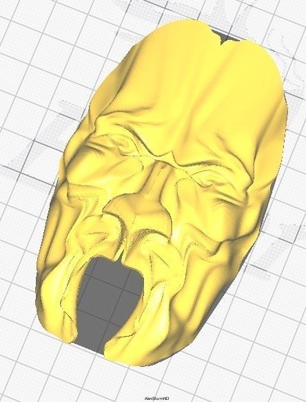 Mask of Anger 3D model 3D printable | CGTrader