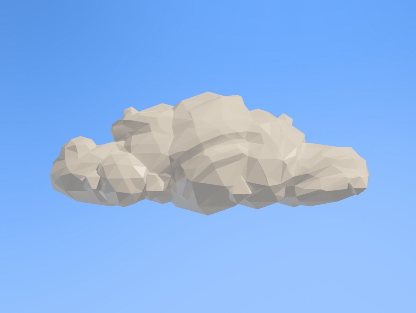 Low poly Clouds Mega Pack 3D Model Collection | CGTrader