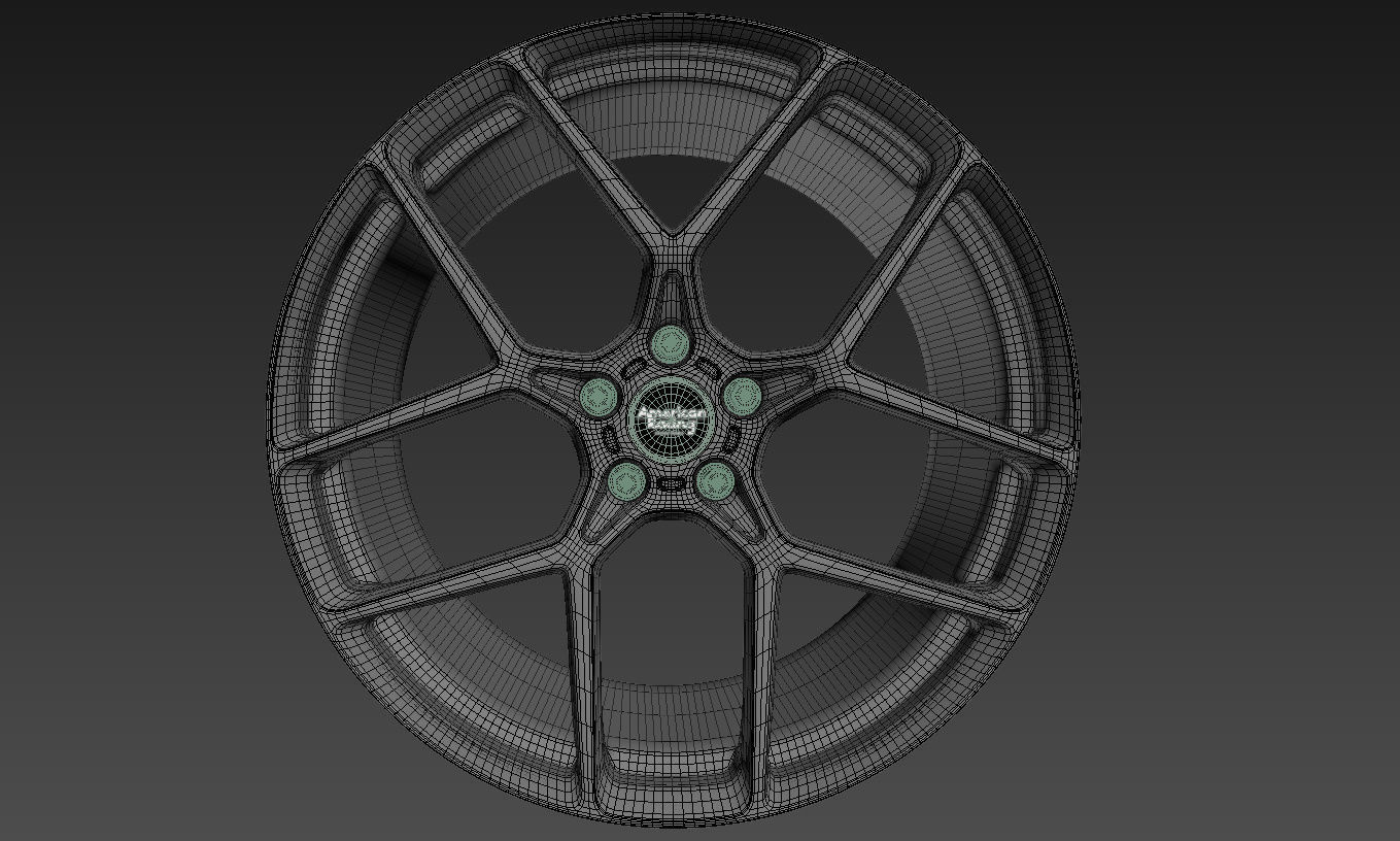 American Racing AR924 3D model | CGTrader