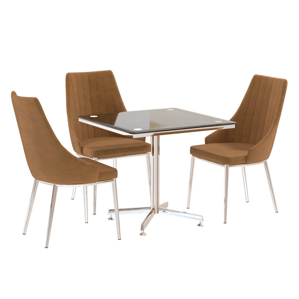 Table Panja and Chair Baraka free 3D model rigged | CGTrader