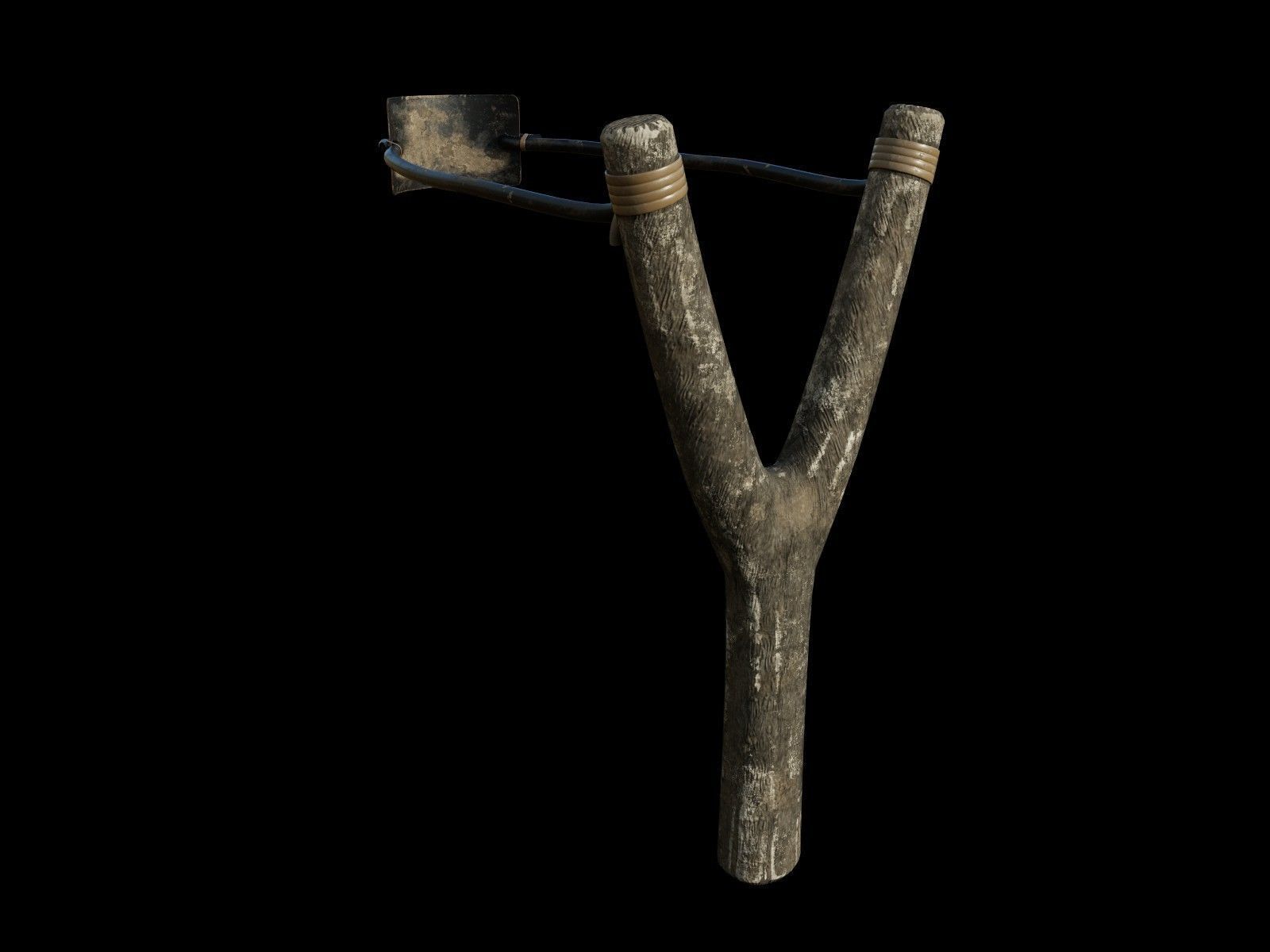 3D model Wooden SlingShot VR / AR / low-poly | CGTrader