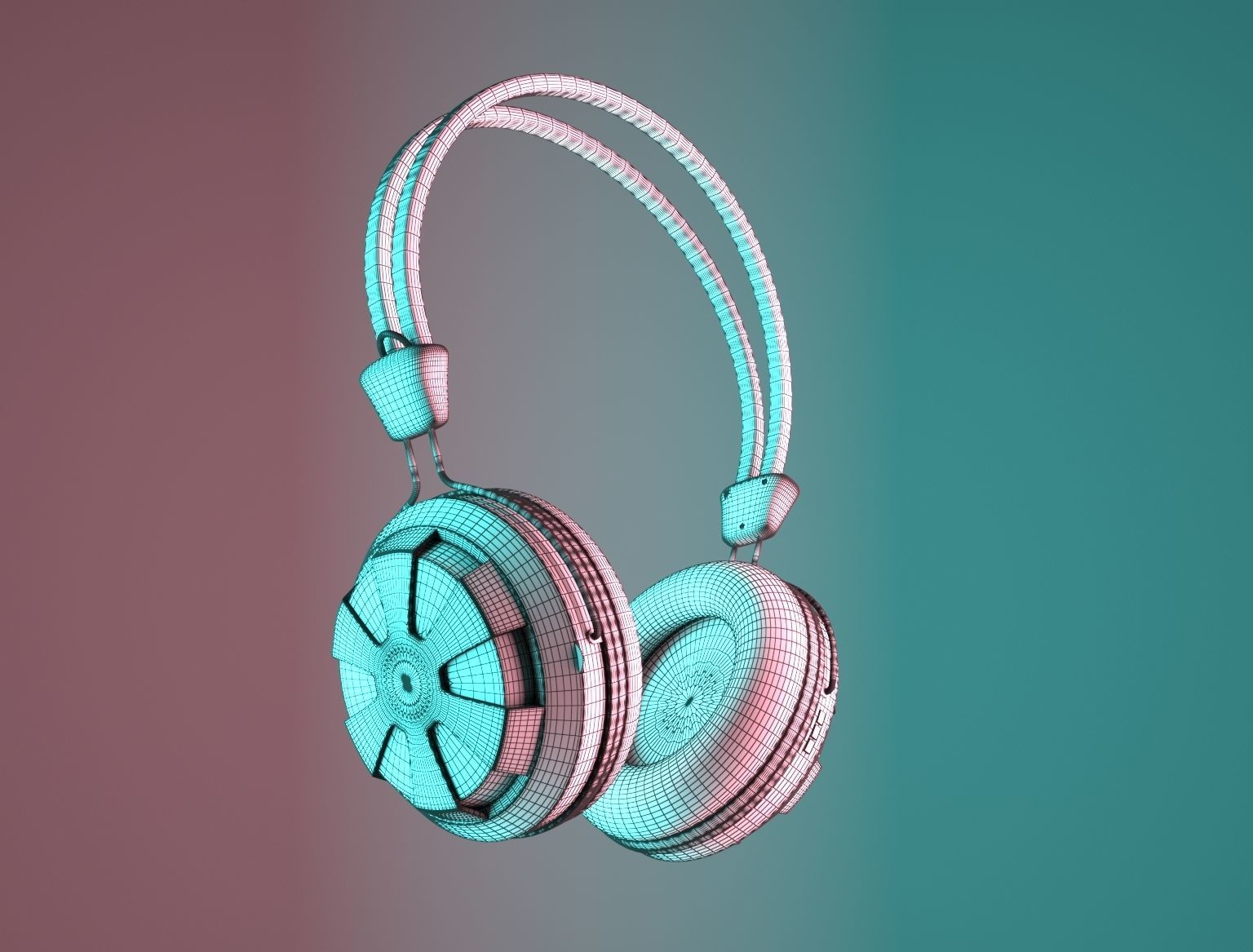 Head Phones 3D Royalty Free model 3D model | CGTrader