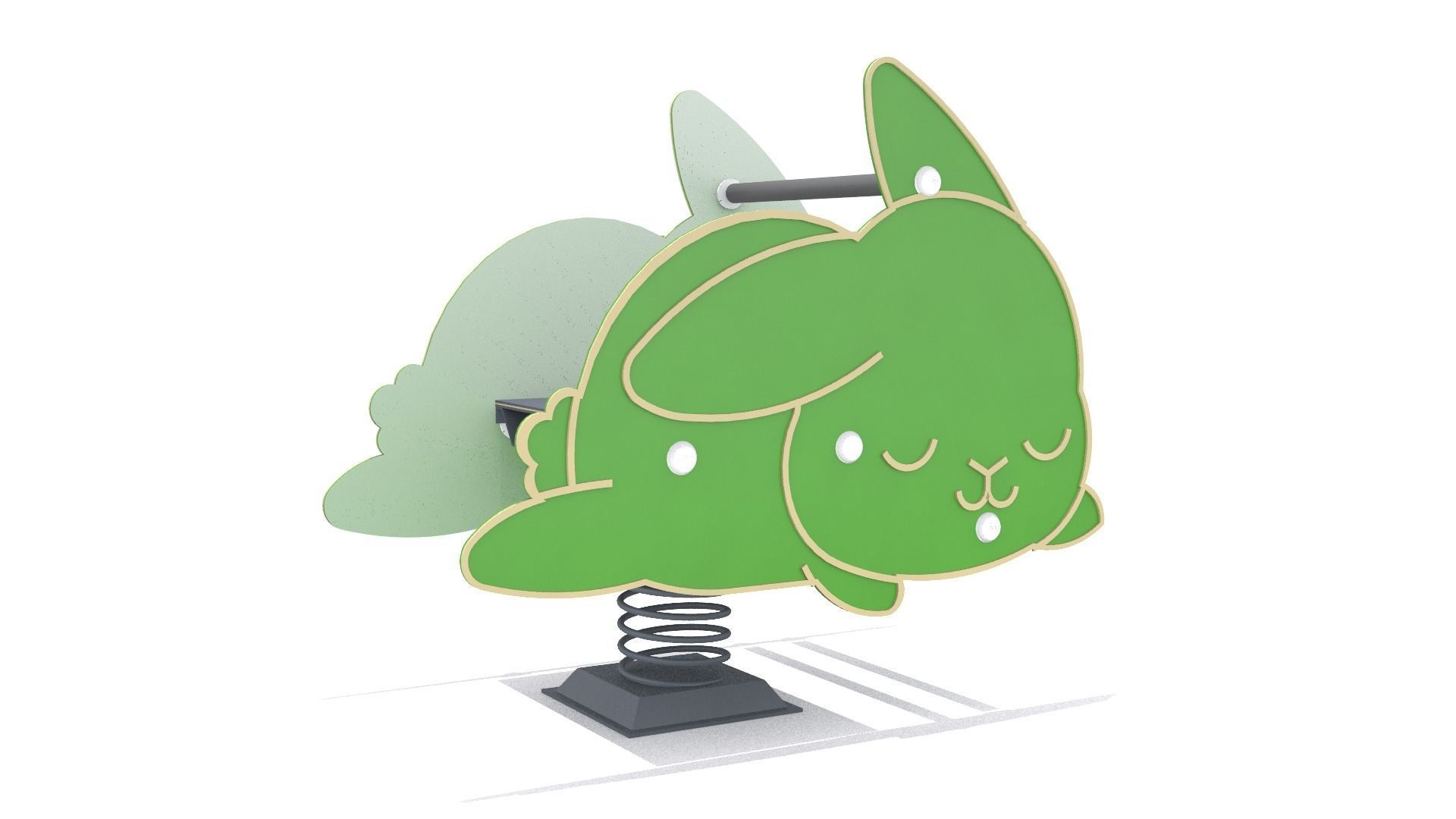 Playground - Bunny Rider 3D model | CGTrader