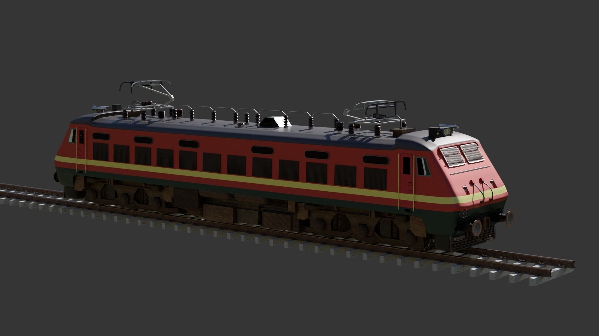 Train wap 4 3D model | CGTrader