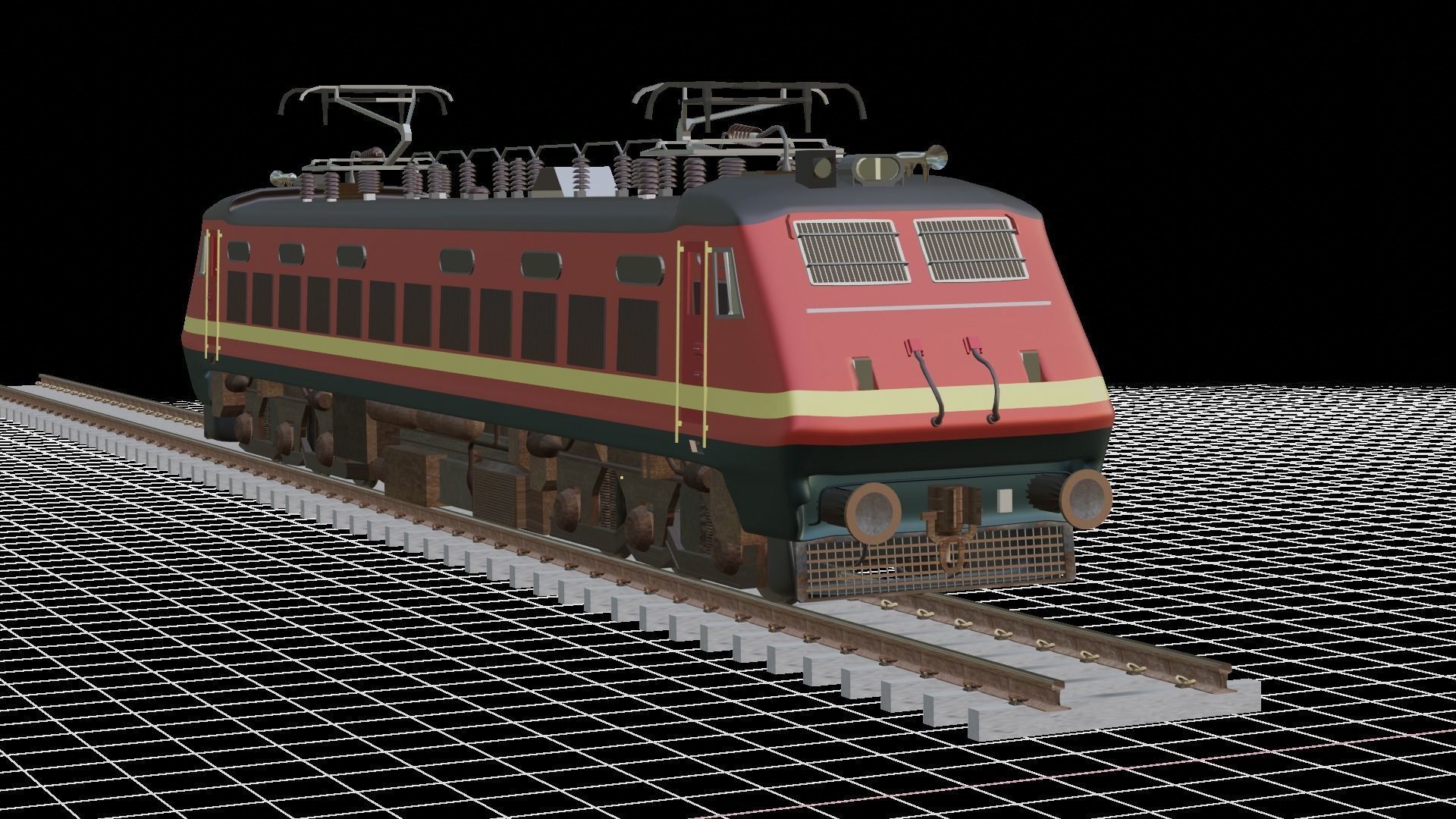 Train wap 4 3D model | CGTrader
