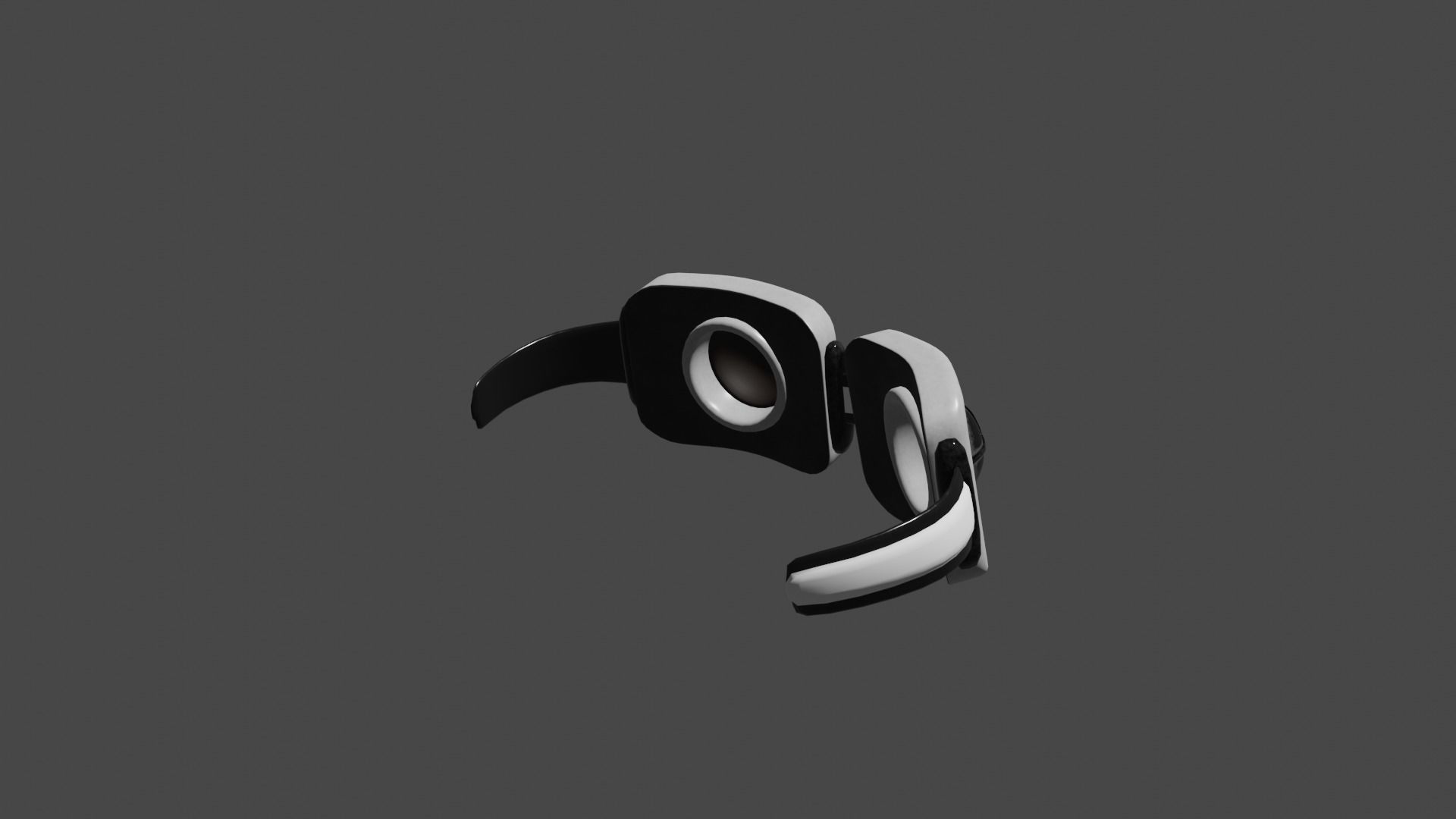 3D model Stylized Glasses PBR low-poly game ready VR / AR / low-poly ...