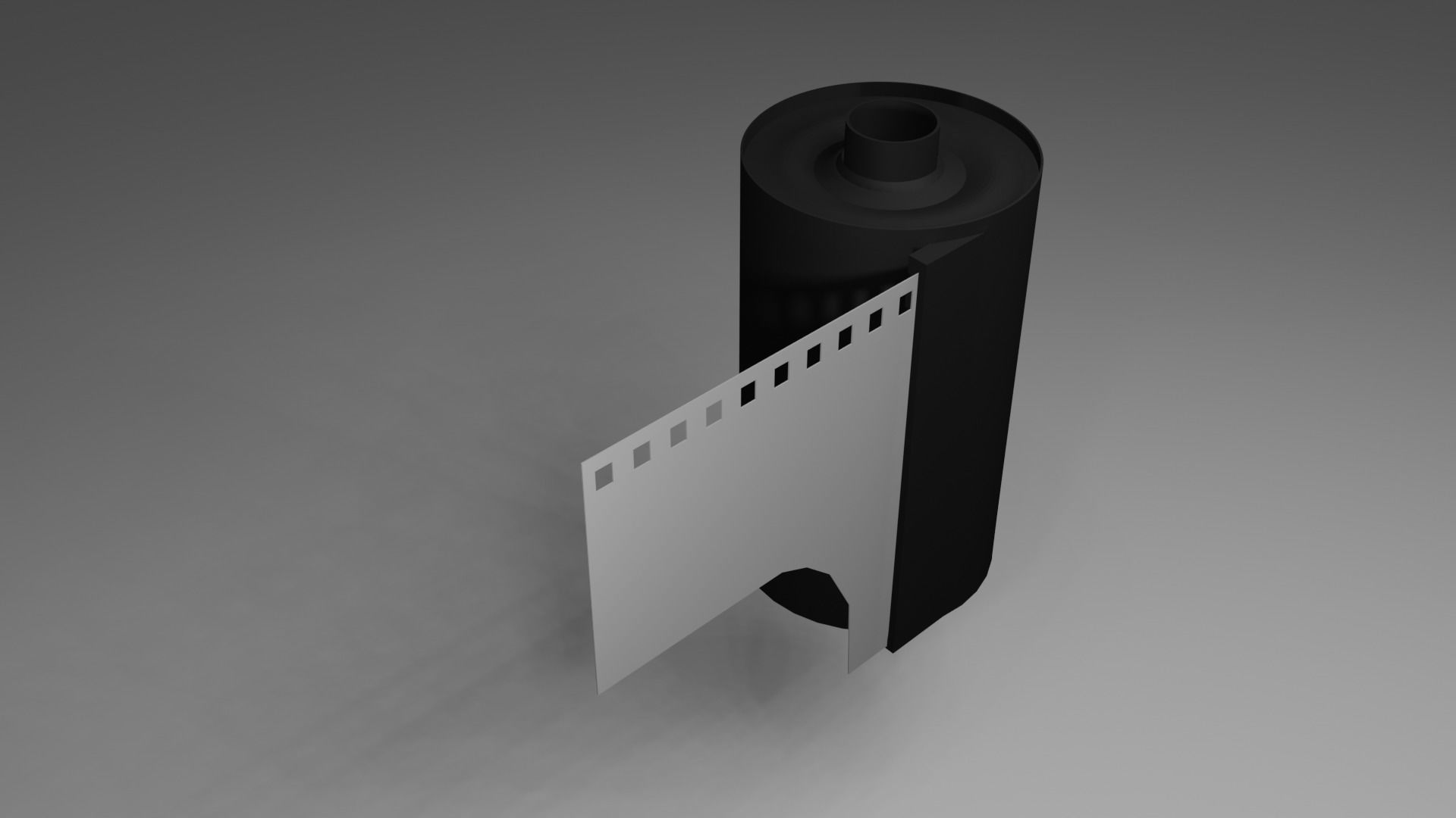 ultimative analog film roll model 3D model | CGTrader