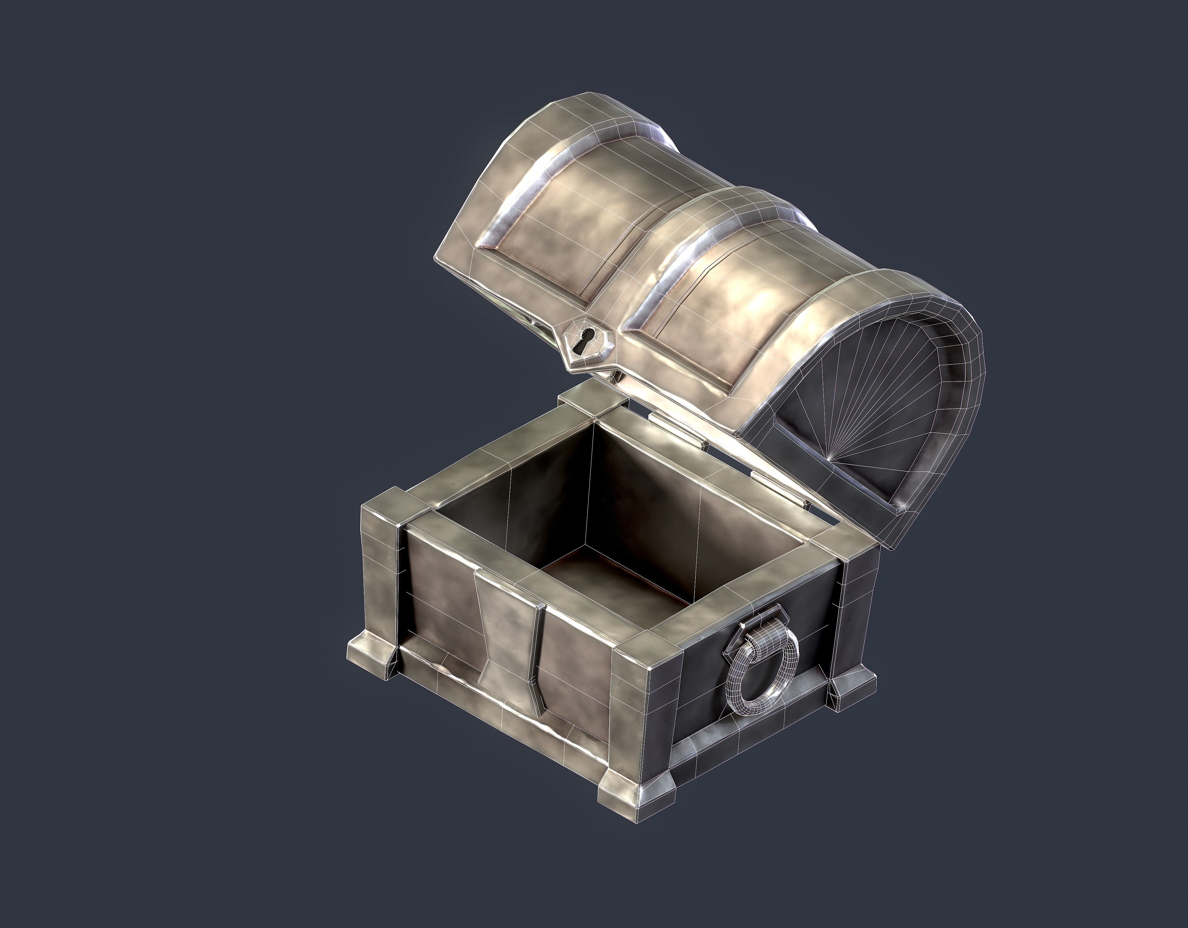 3D Model Collection Chests VR / AR / low-poly | CGTrader