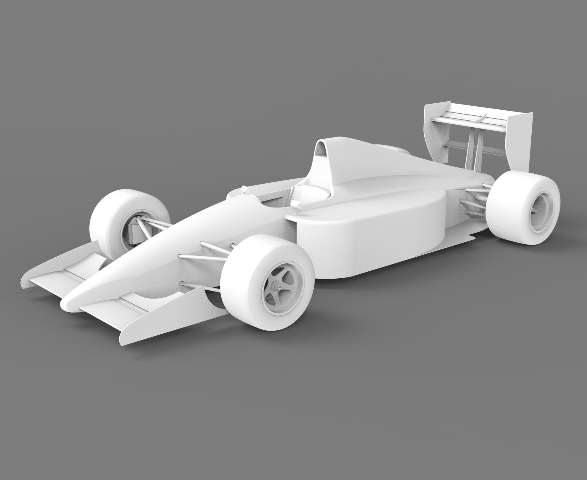 Formula 1 3D model | CGTrader