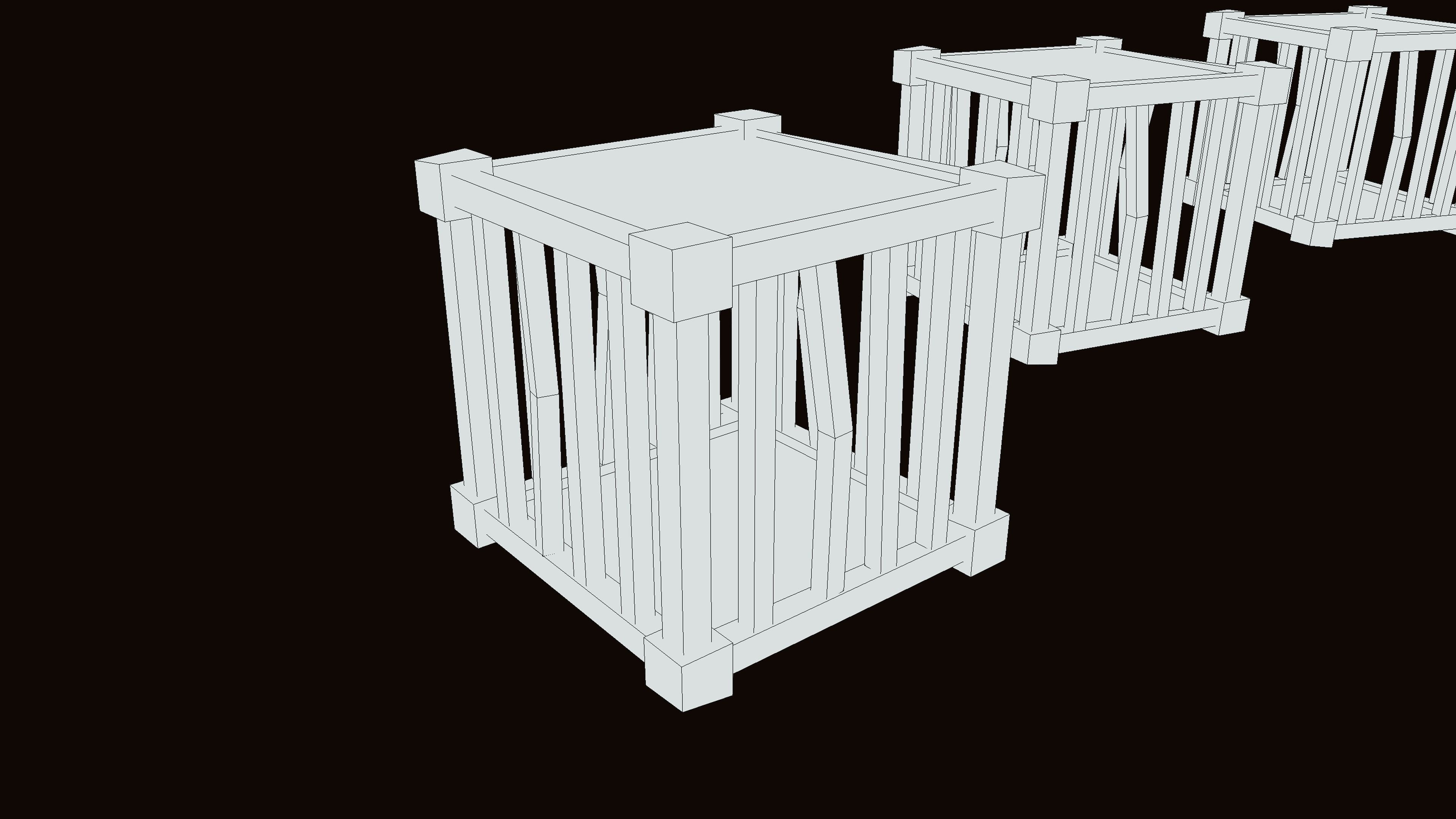 3D model Stylized PBR Cage Metal VR / AR / low-poly | CGTrader