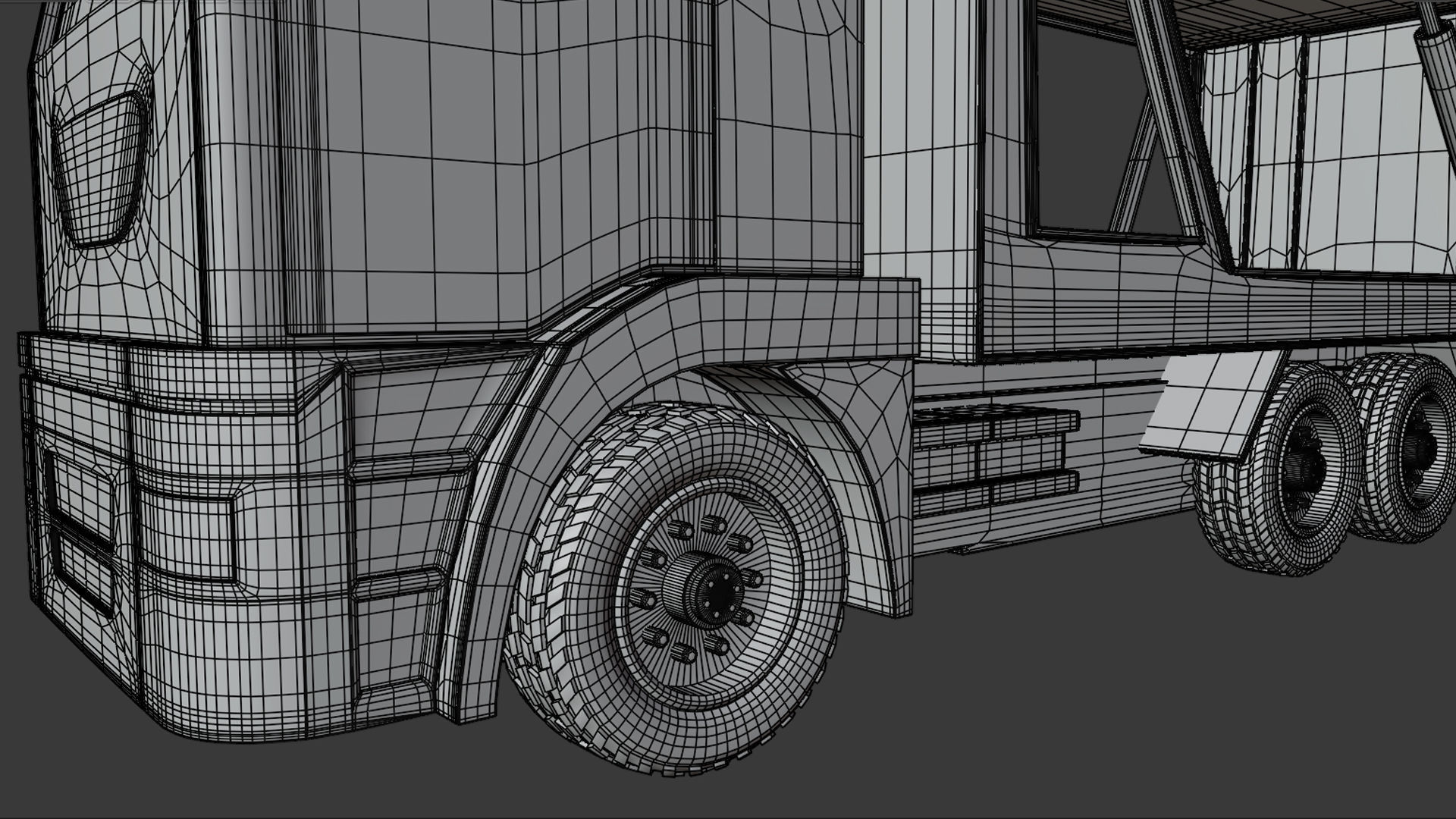 Toy car transporter 3D model rigged | CGTrader