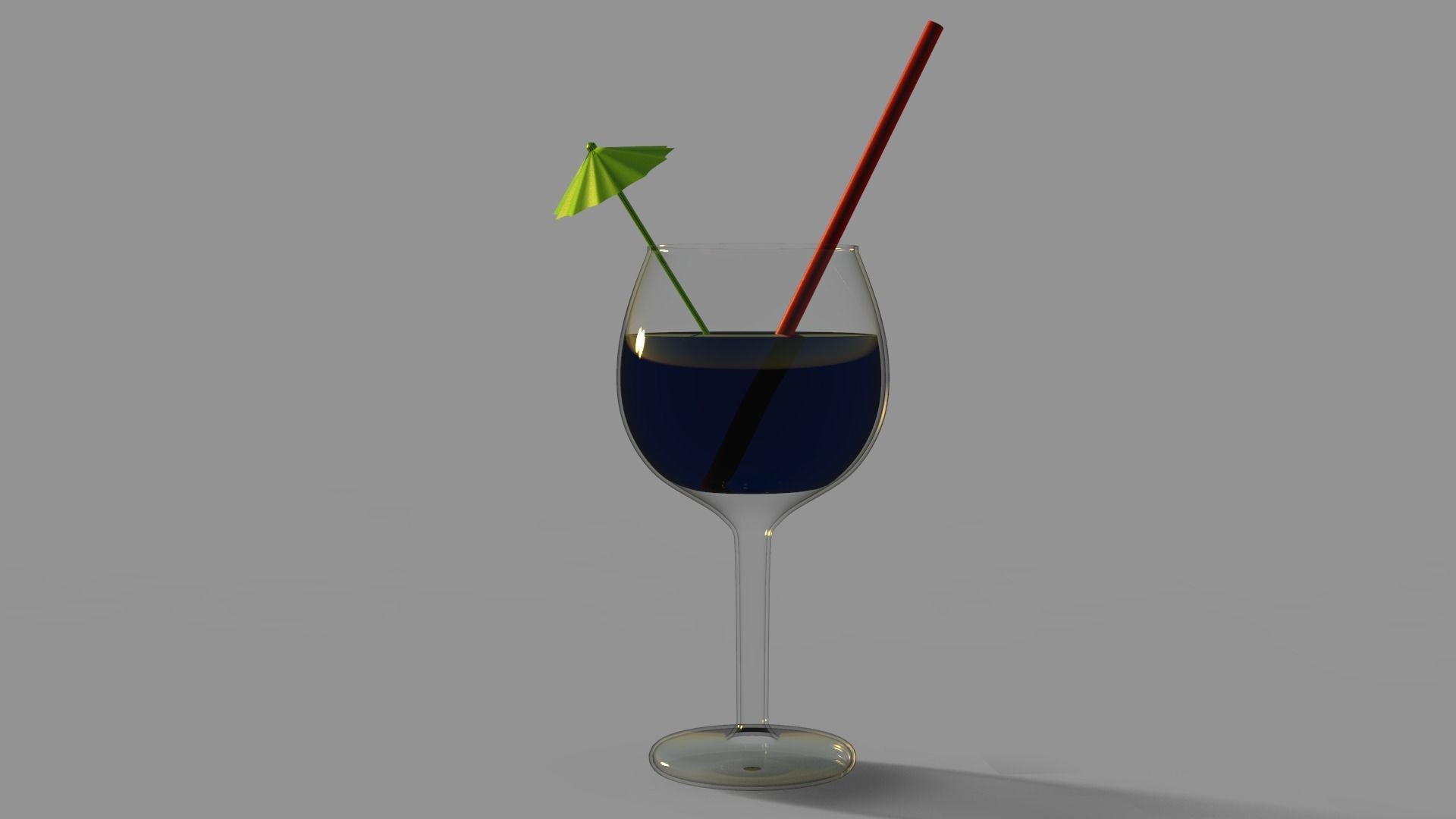 Glass free 3D model | CGTrader